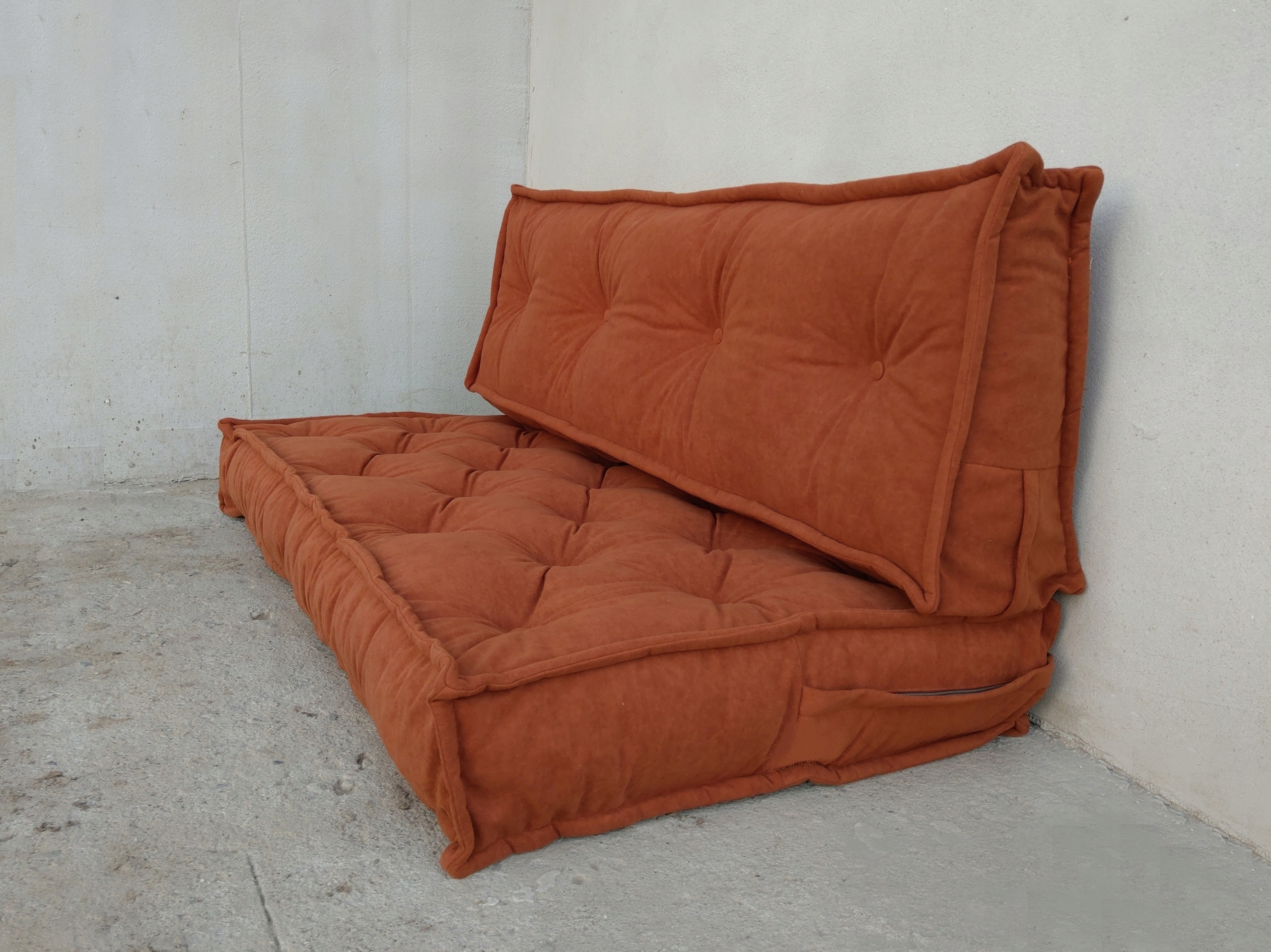 Sofa modułowa, sofa podłogowa, siedzisko materac francuski, futon ...