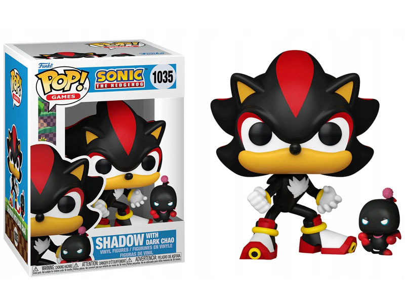 Figurka Shadow with Dark Chao Funko Pop 1035 Sonic The Hedgehog ...