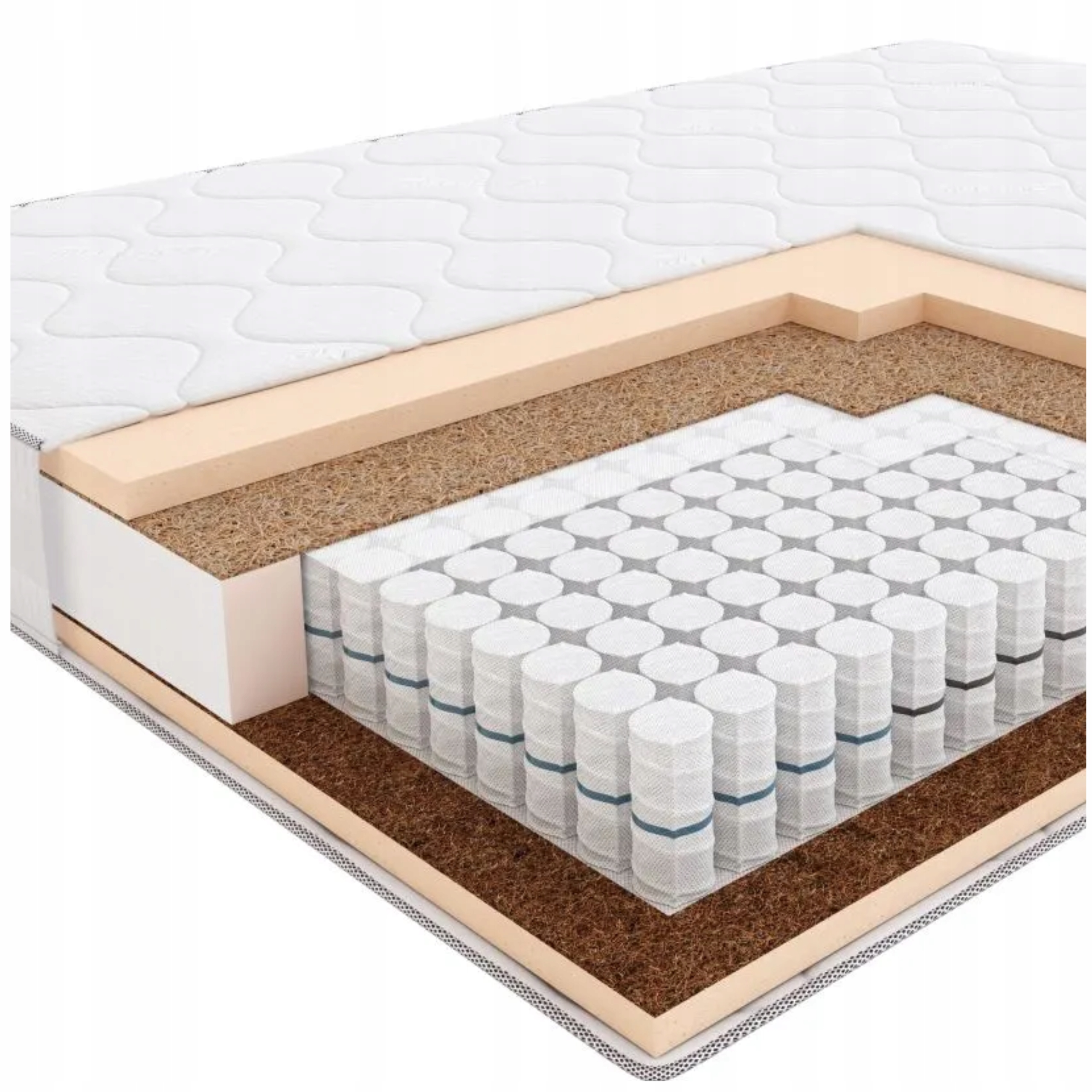 Materac Ortopedyczny 90x200 Twardy - Niska cena na Allegro