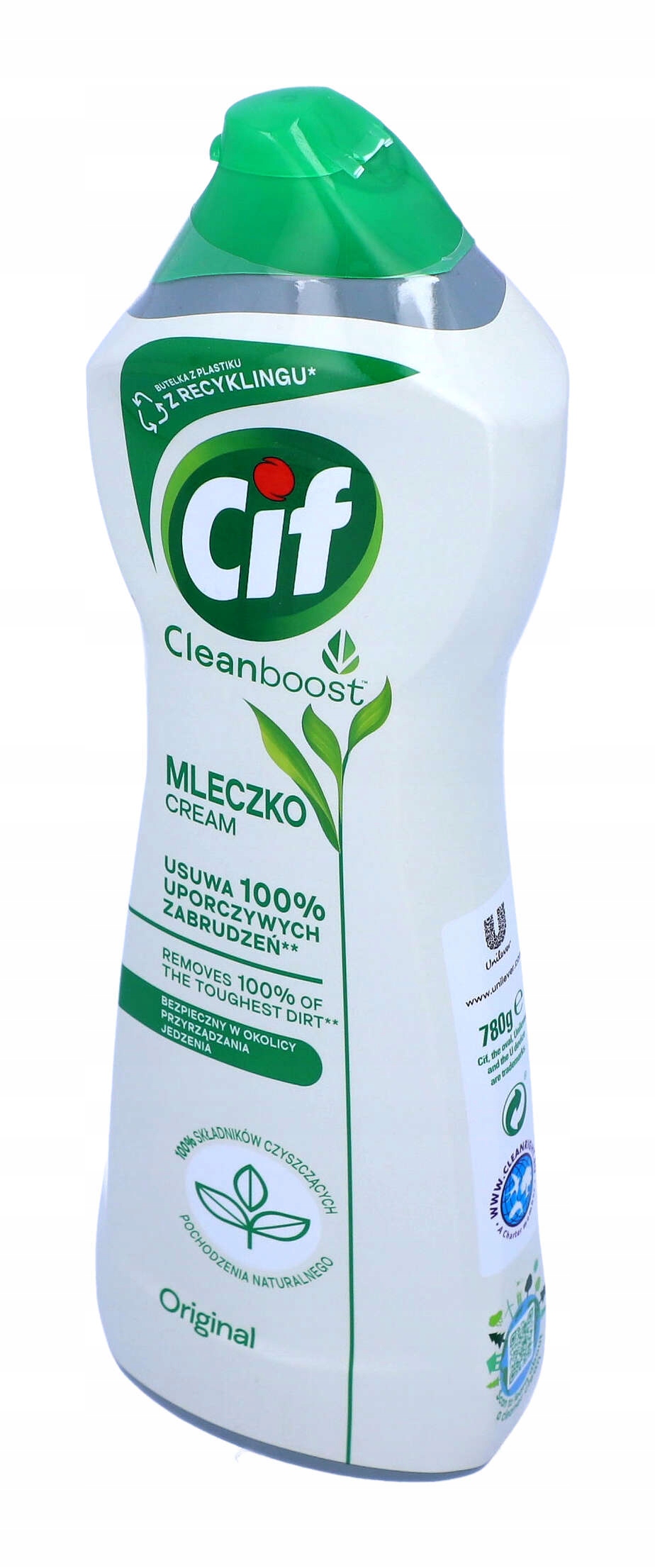 CIF Mleczko do Czyszczenia CleanBoost Orginal 780g (0702750320758 ...