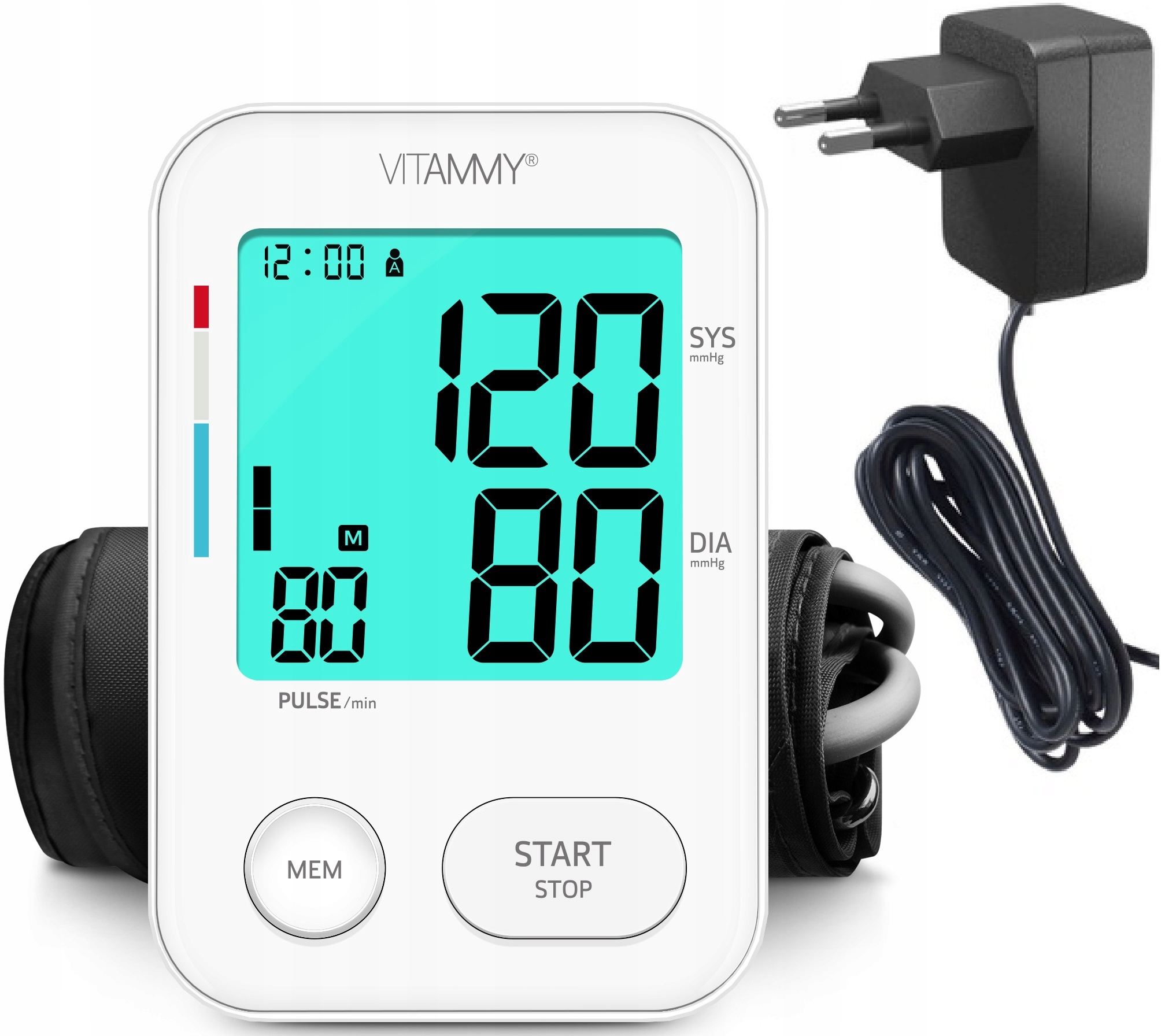 Ciśnieniomierz elektroniczny Vitammy Next 8+ na ramię (5901793643663 ...