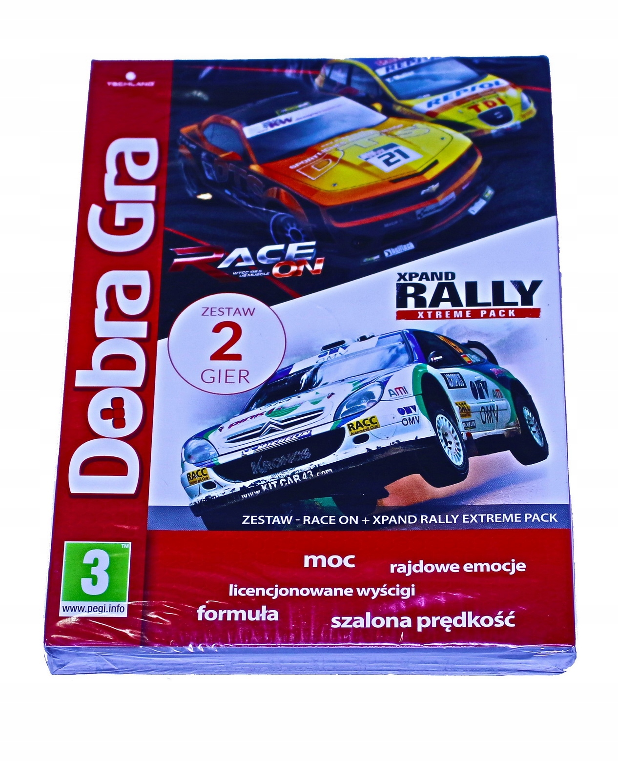 RACE ON+XPAND RALLY EXTREME PACK NOWA FOLIA BOX ENG PC - porównaj ceny ...