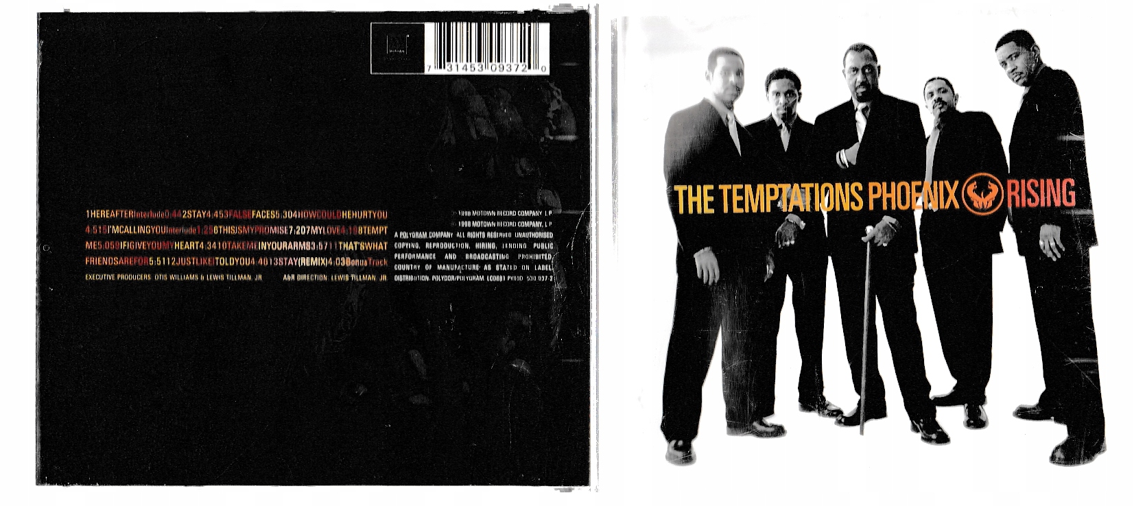 Phoenix Rising The Temptations CD - porównaj ceny - Allegro.pl