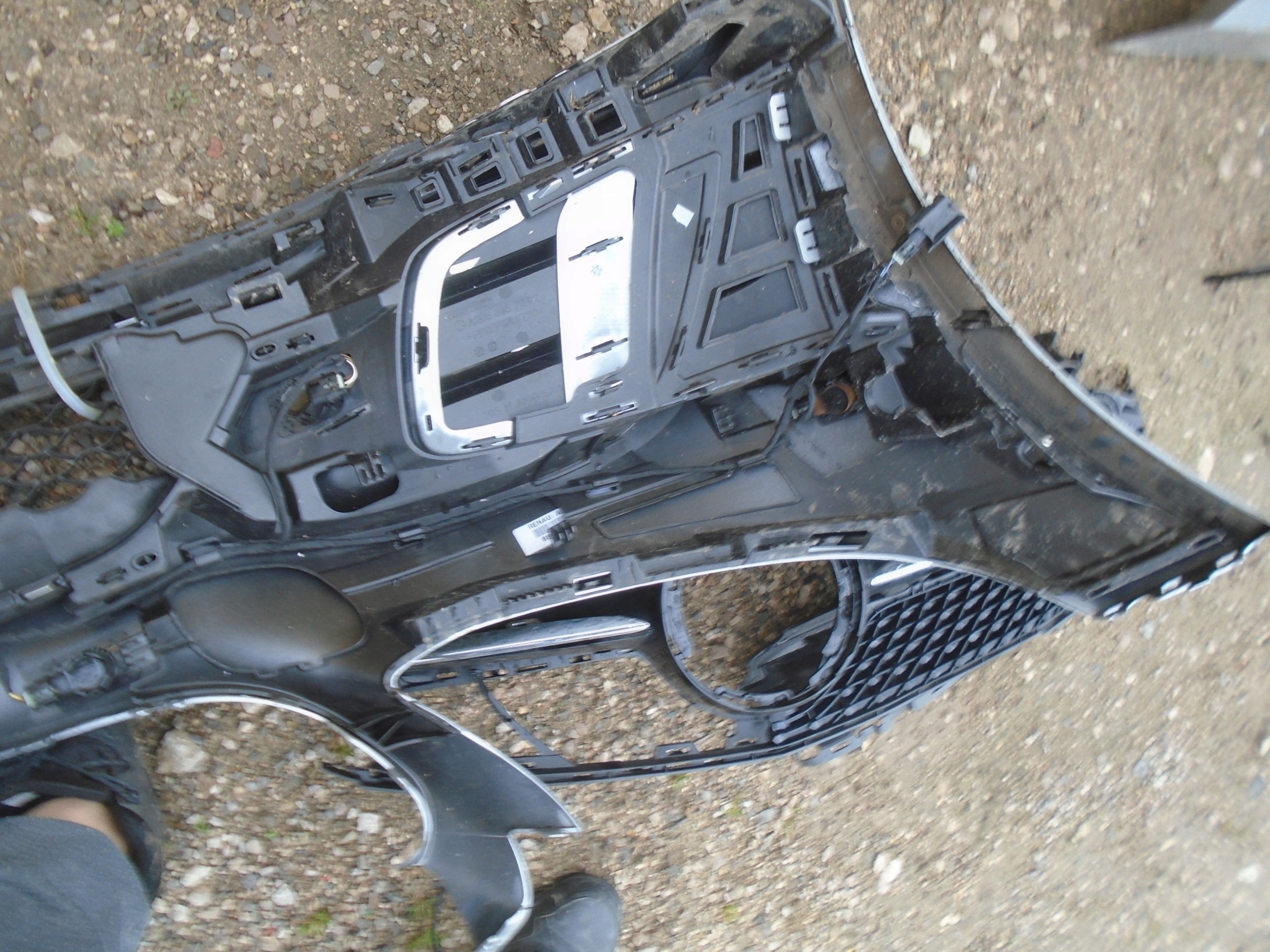 MERCEDES W205 LIFT AMG SLIZG ZDERZAKA LEWY PRZOD • Cena, Opinie - Allegro