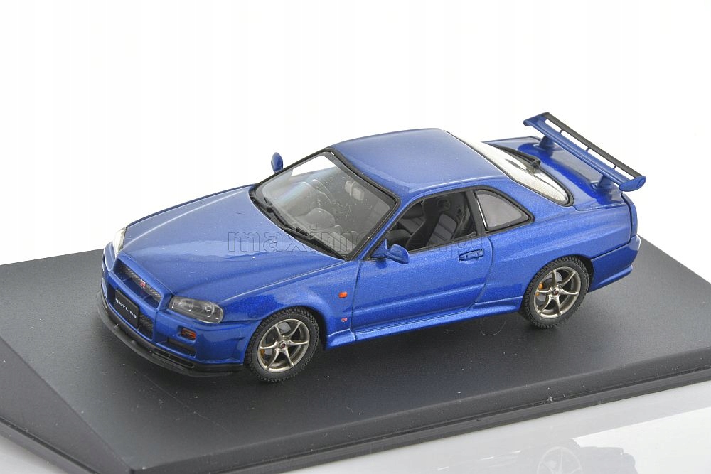 NISSAN SKYLINE R34 GTR 1/43 AutoART 16750989724 - Allegro.pl