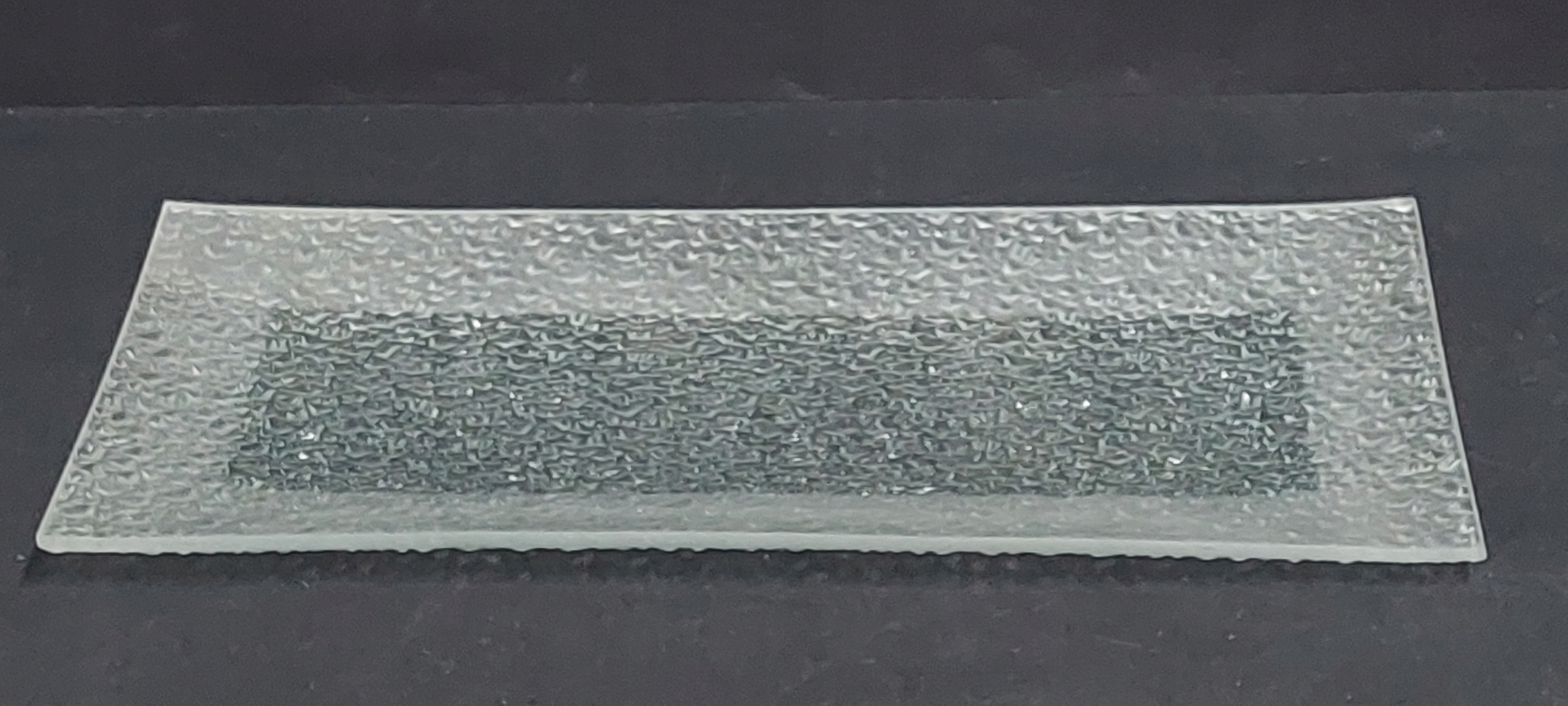 Podłużna szklana patera design • Cena, Opinie - Allegro