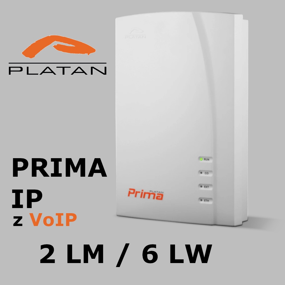 Centrala telefoniczna PLATAN IP PRIMA 2/6 - gwarancja faktura ...