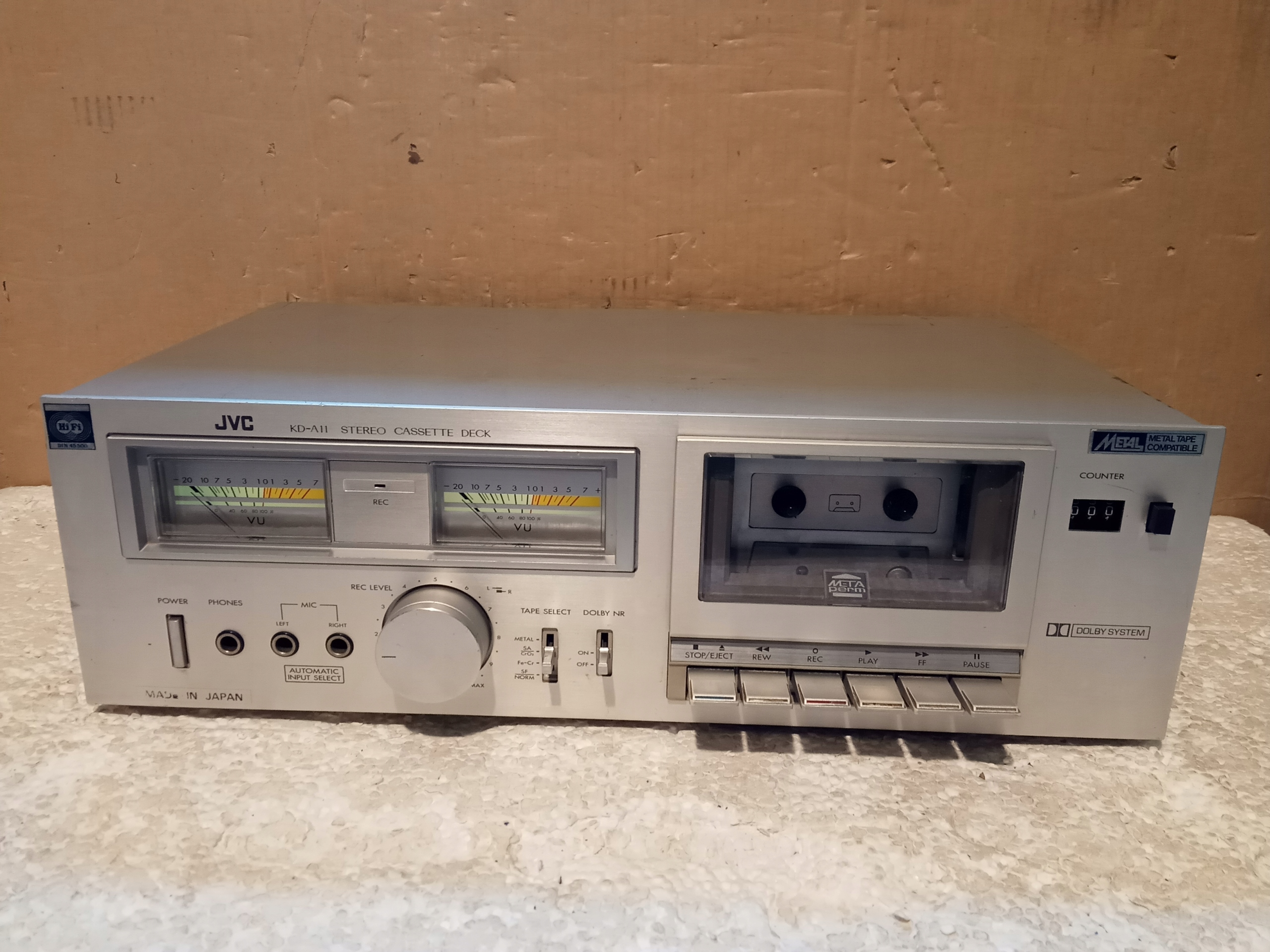 Magnetofon kasetowy JVC KD-A11B - Sklep, Opinie, Cena w Allegro