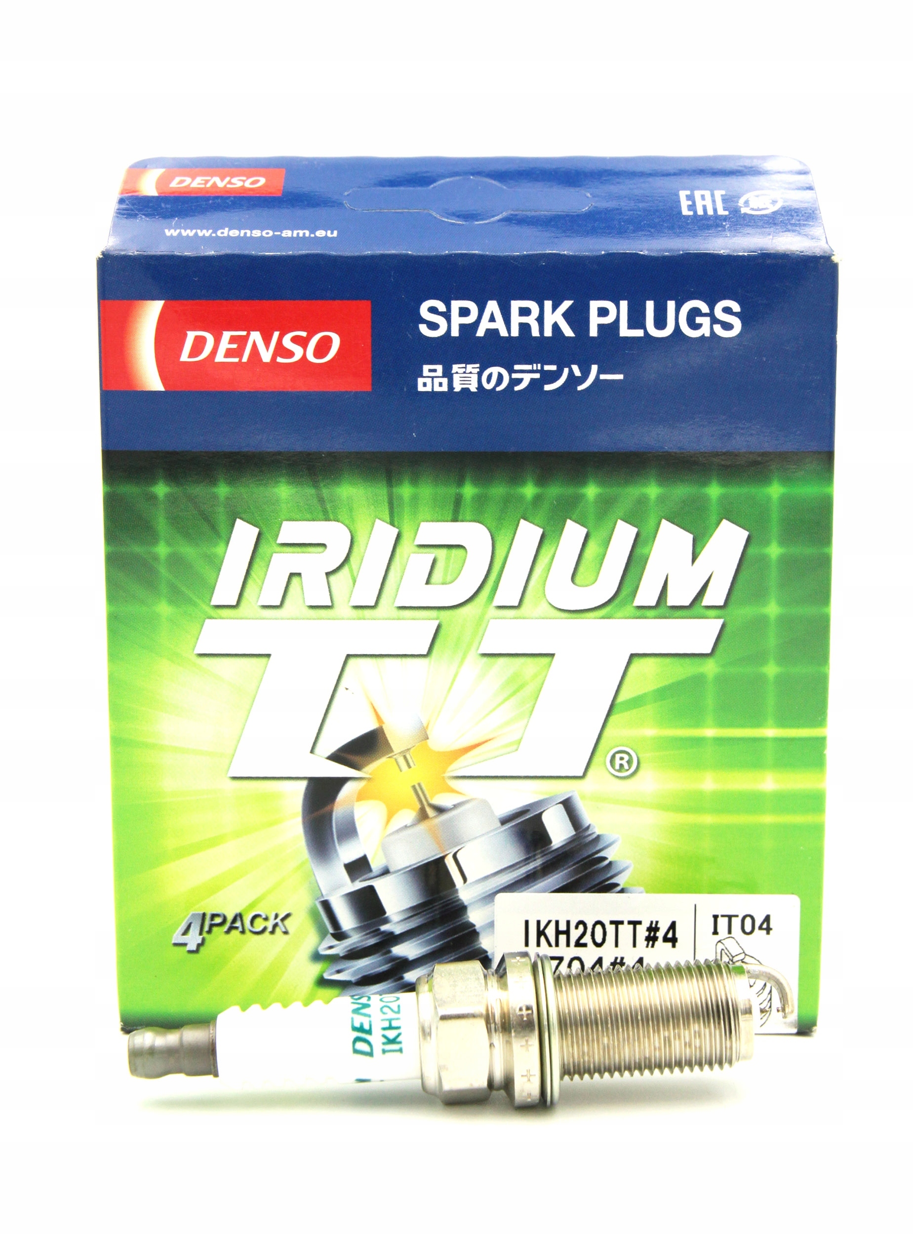 4 x Świece Zapłonowe IRYDOWE Denso IKH20TT LPG CNG IKH20TT za 178,60 zł ...