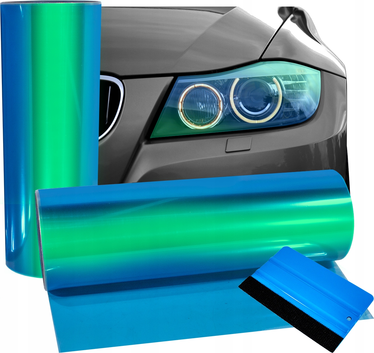 Folia do Oklejania Reflektorów - Niska cena na Allegro.pl