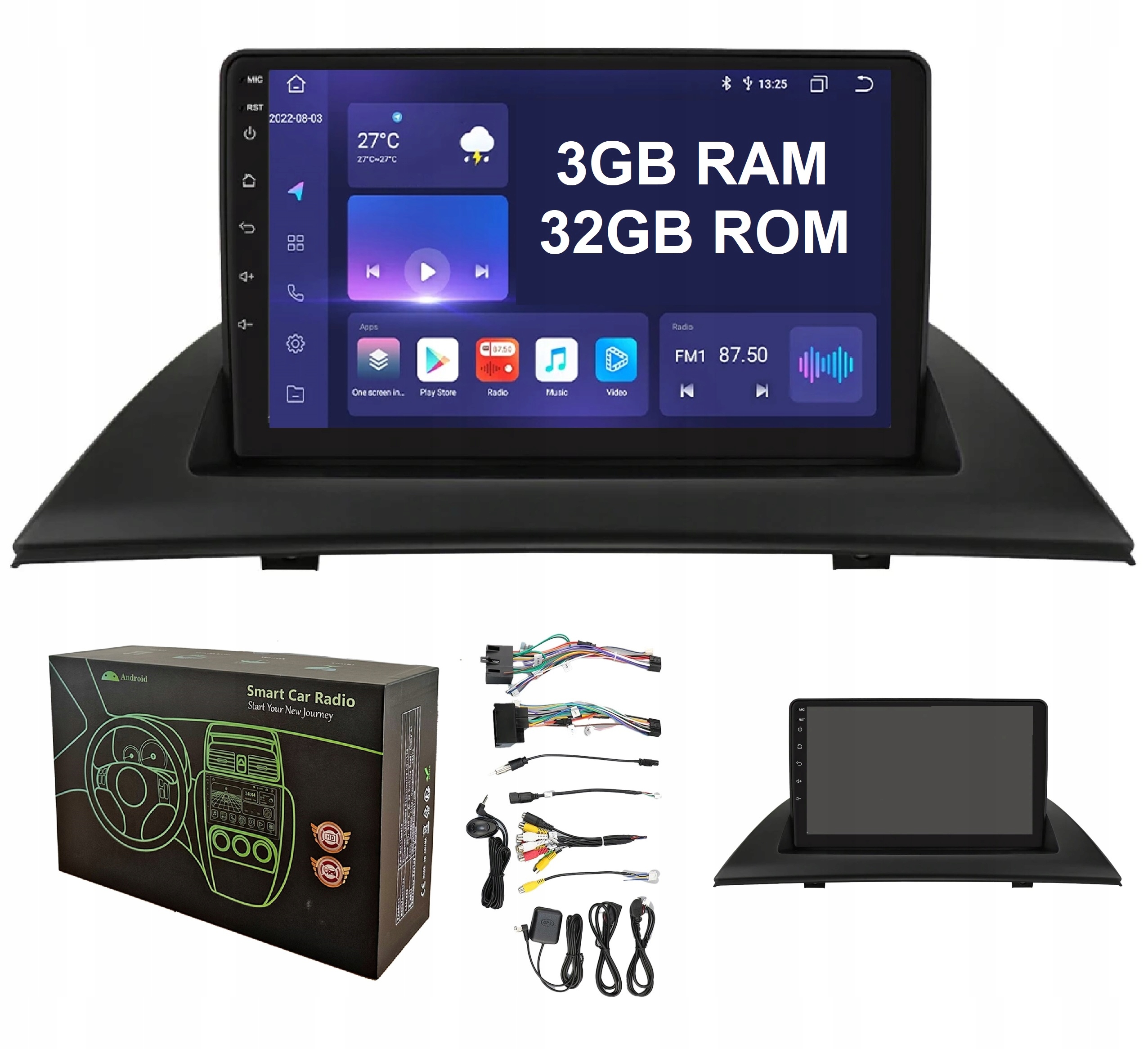 NAWIGACJA RADIO ANDROID DO BMW X3 E83 3/32GB DSP CARPLAY LTE BLUETOOTH - Sklep, Opinie, Cena w ...