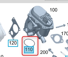 ORYGINALNA USZCZELKA ZAWORU EGR MERCEDES OM642 - porównaj ceny - Allegro.pl
