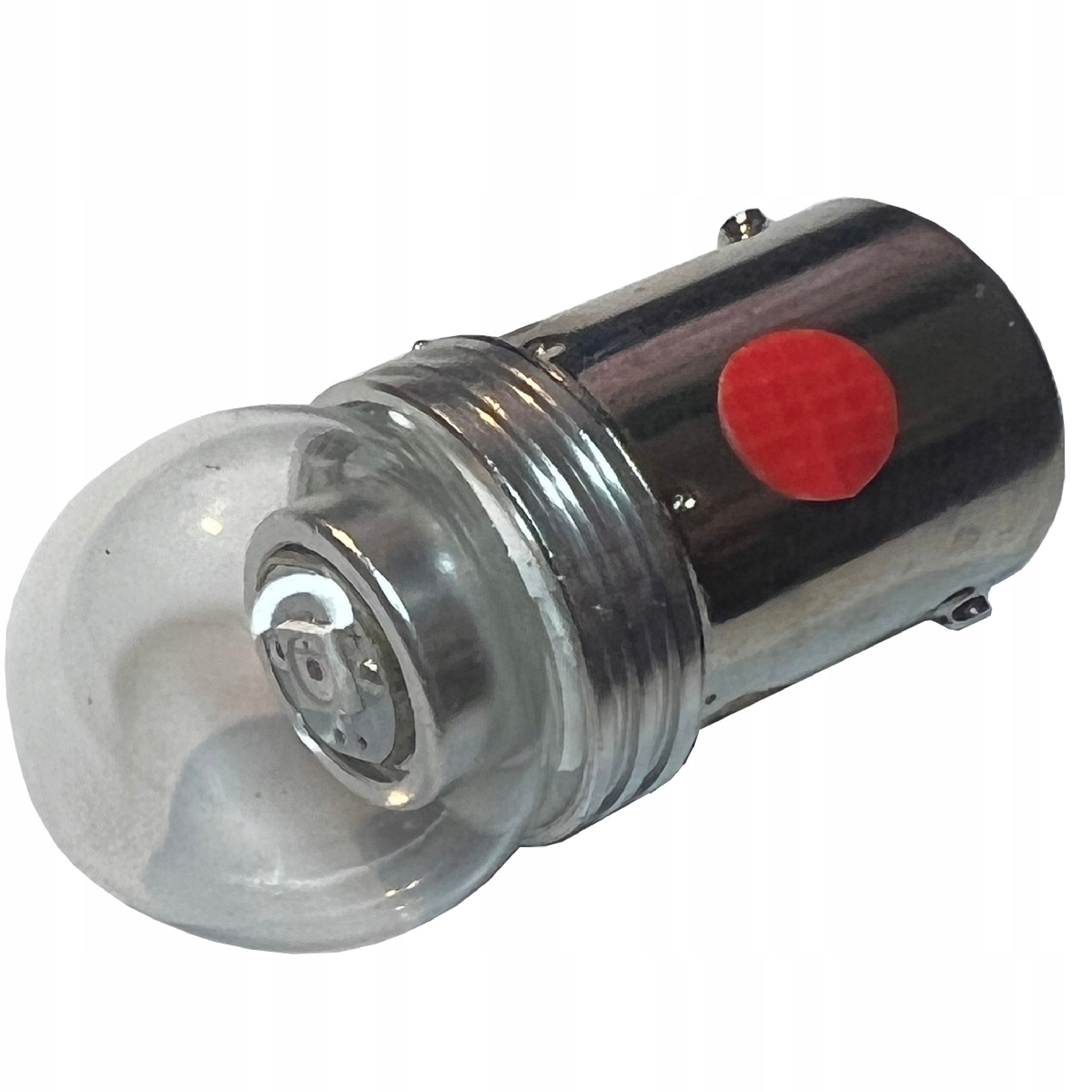 żarówka P21W LED Cree Ba15s P5W CZERWONA 12V 24V 5904035342355 za 29 ...