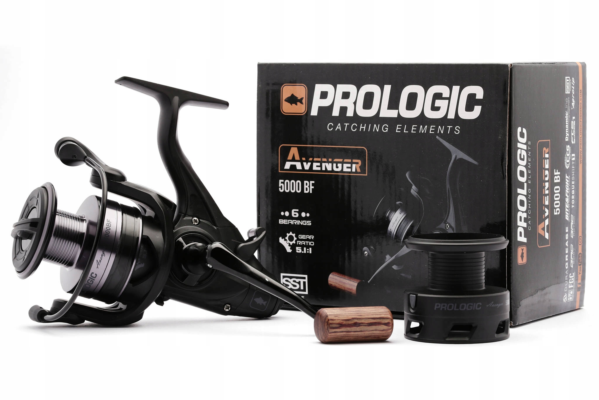 KOŁOWROTEK PROLOGIC AVENGER SST BF 5000 - 5706301760241 - 15150760849 - Allegro