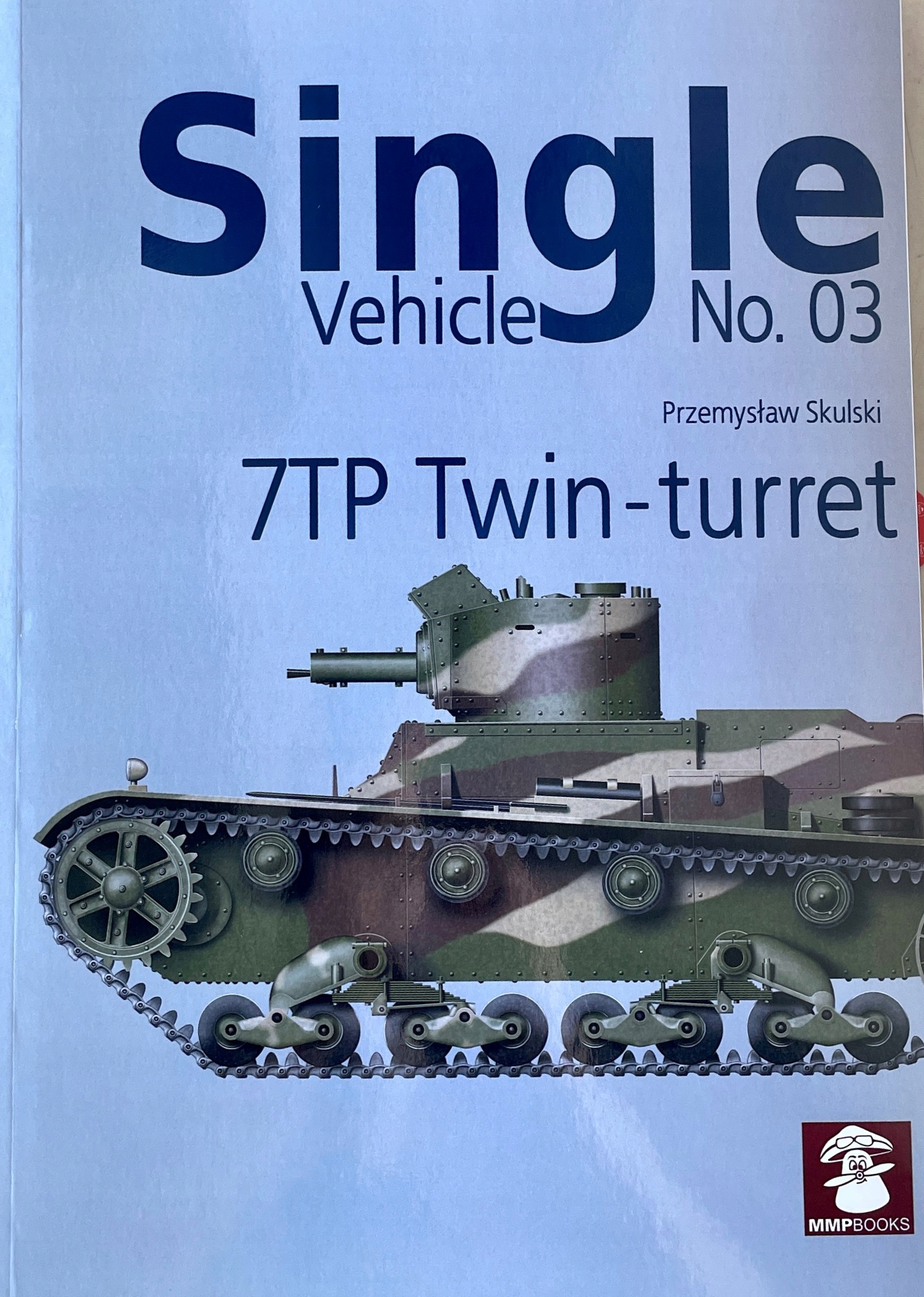 Single Vehicle No. 03 - 7TP Twin-turret (10879090579) | Książka Allegro
