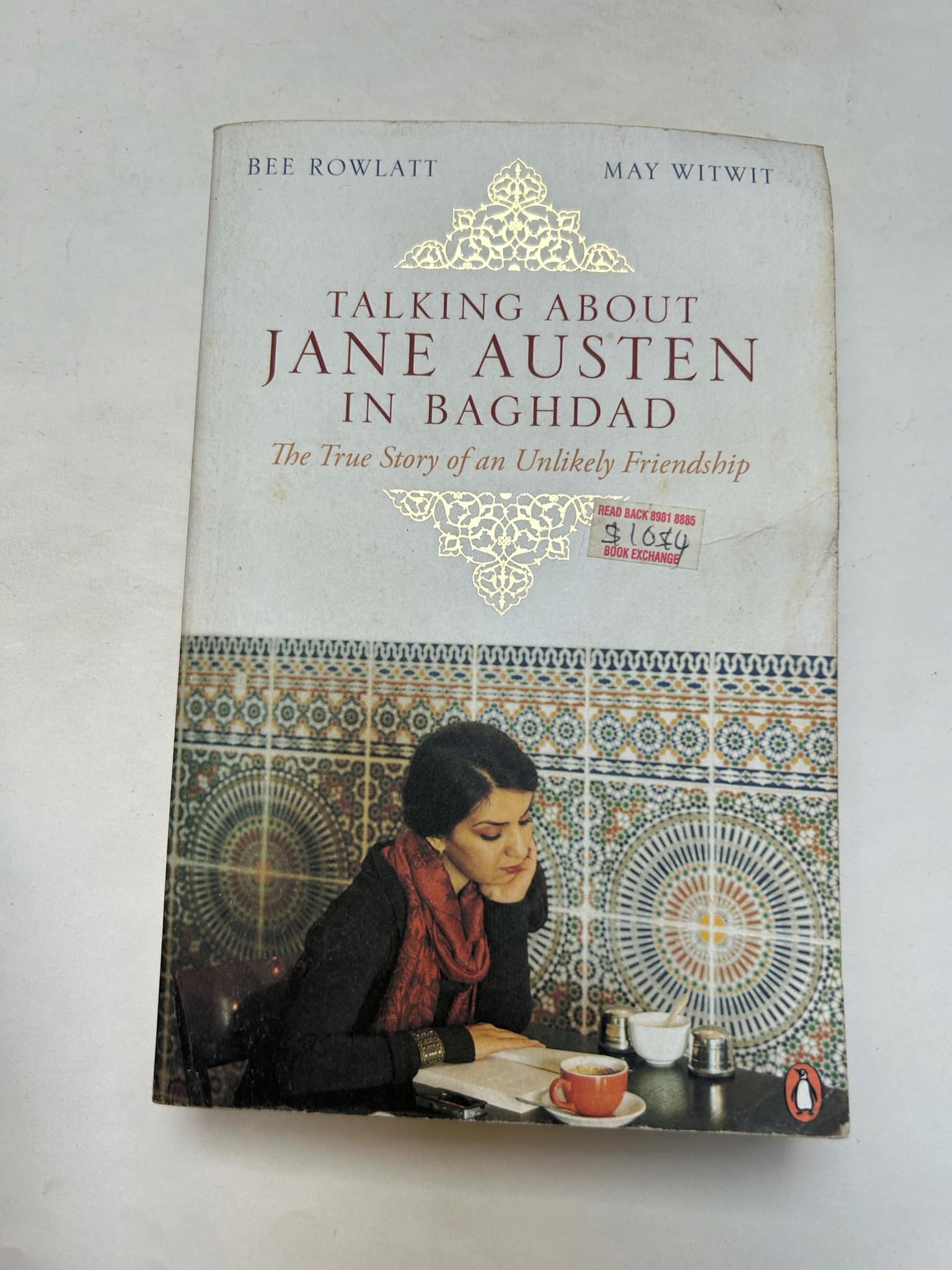 Talking About Jane Austen in Baghdad Bee Rowlatt (16743671561) | Książka Allegro