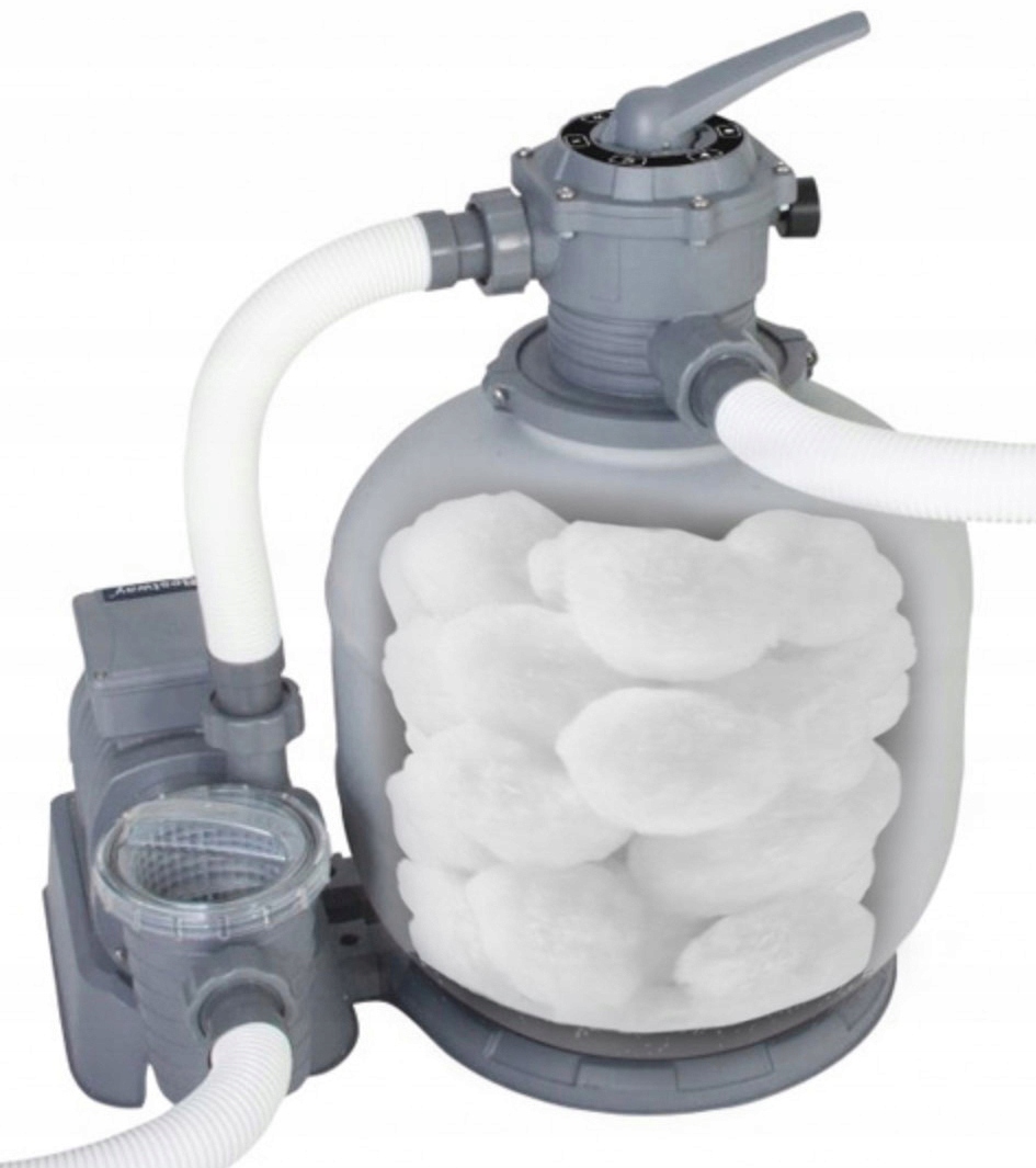 KULKI FILTRACYJNE do Pompy Piaskowej BESTWAY INTEX 500g Filtr Jacuzzi ...