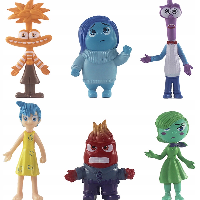 New Inside Out 2 Action Figure Toy Cartoon Doll Figúrky Darček pre deti ...