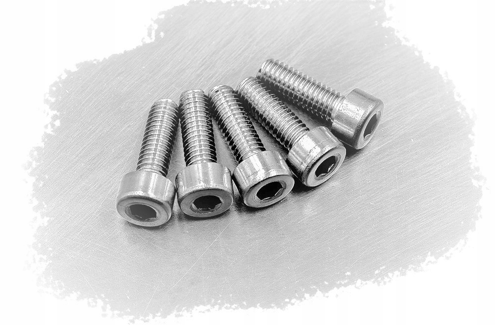 M4x12 ŚRUBA IMBUS WALCOWA AMPULOWA KWASOODPORNA inox nierdzewna A4 912 (25) (0912404012) • Cena ...