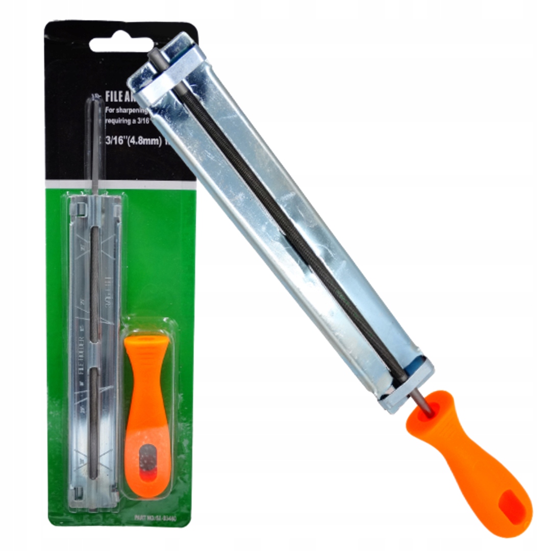 PILNIK DO OSTRZENIA ŁAŃCUCHA Z PROWADNICĄ 4,8 mm (5904888093060) • Cena ...