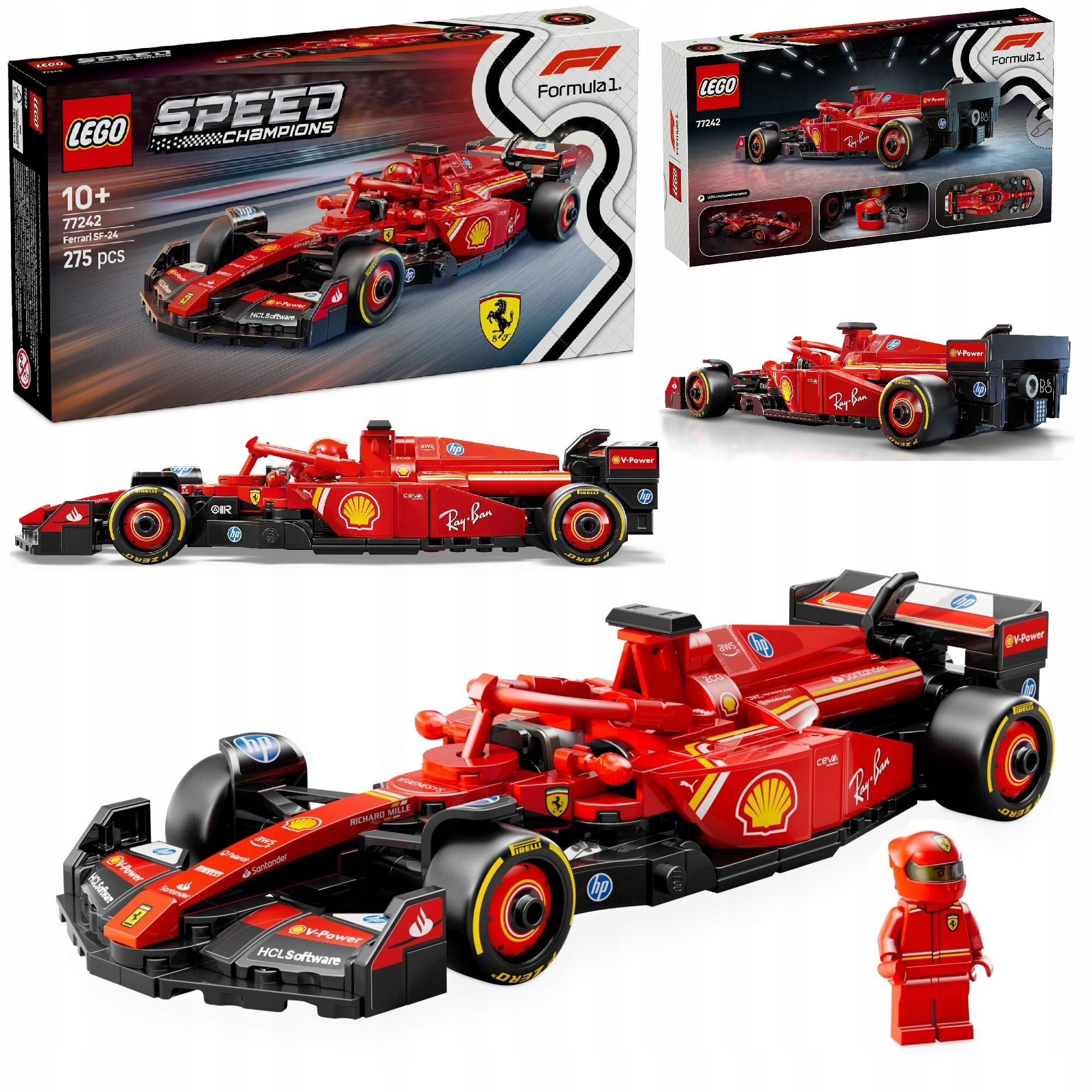 LEGO Speed Champions 77242 LEGO 77242 Speed Champions Bolide F1 Ferrari ...