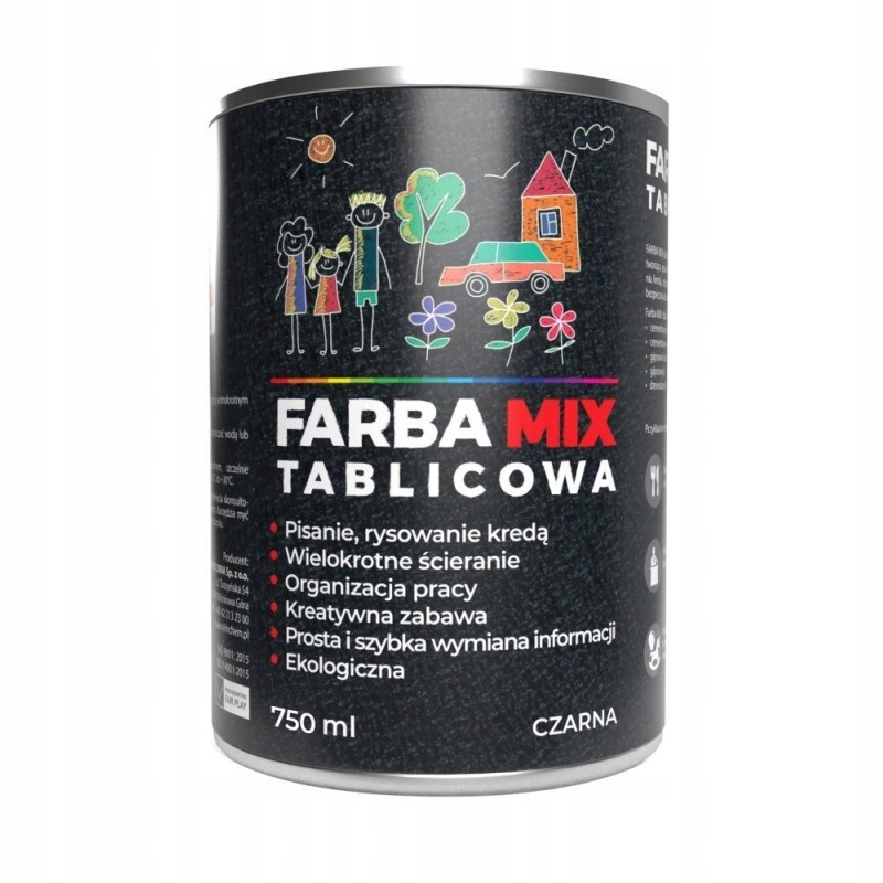 INCHEM Farba MIX tablicowa 750ml • Cena, Opinie - Allegro