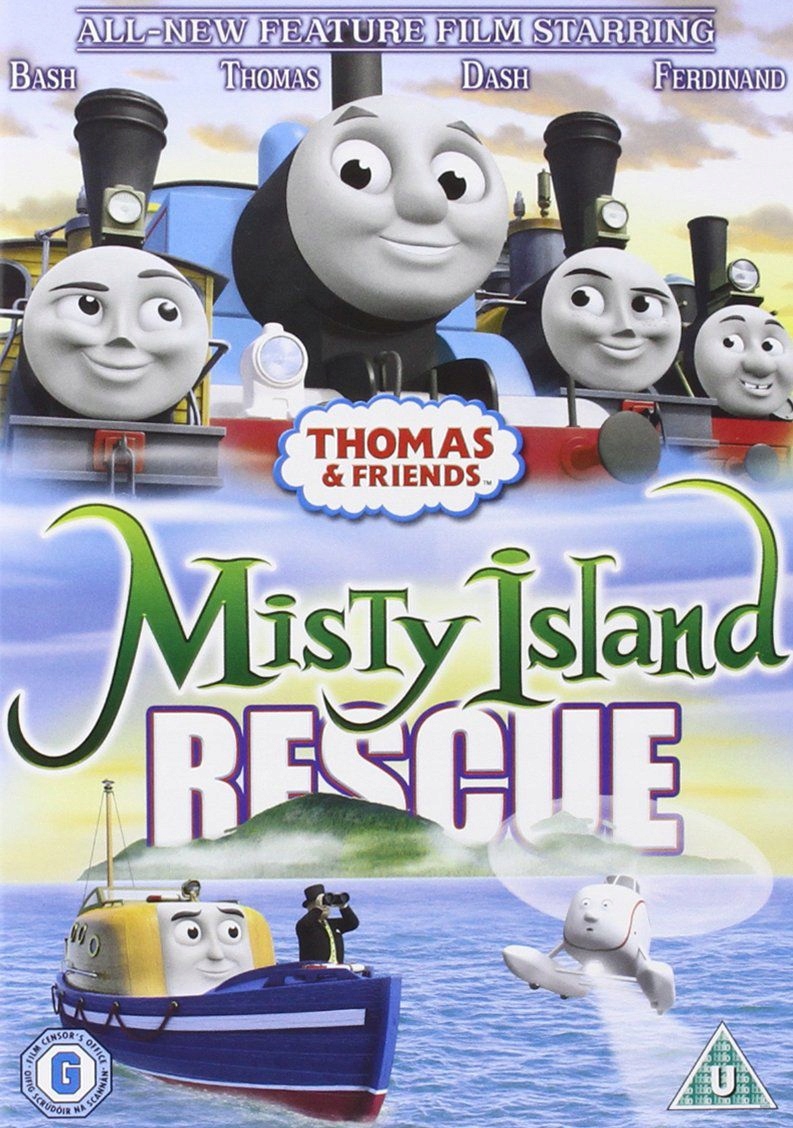 Thomas Friends Misty Island Rescue płyta DVD • Cena, Opinie - Allegro