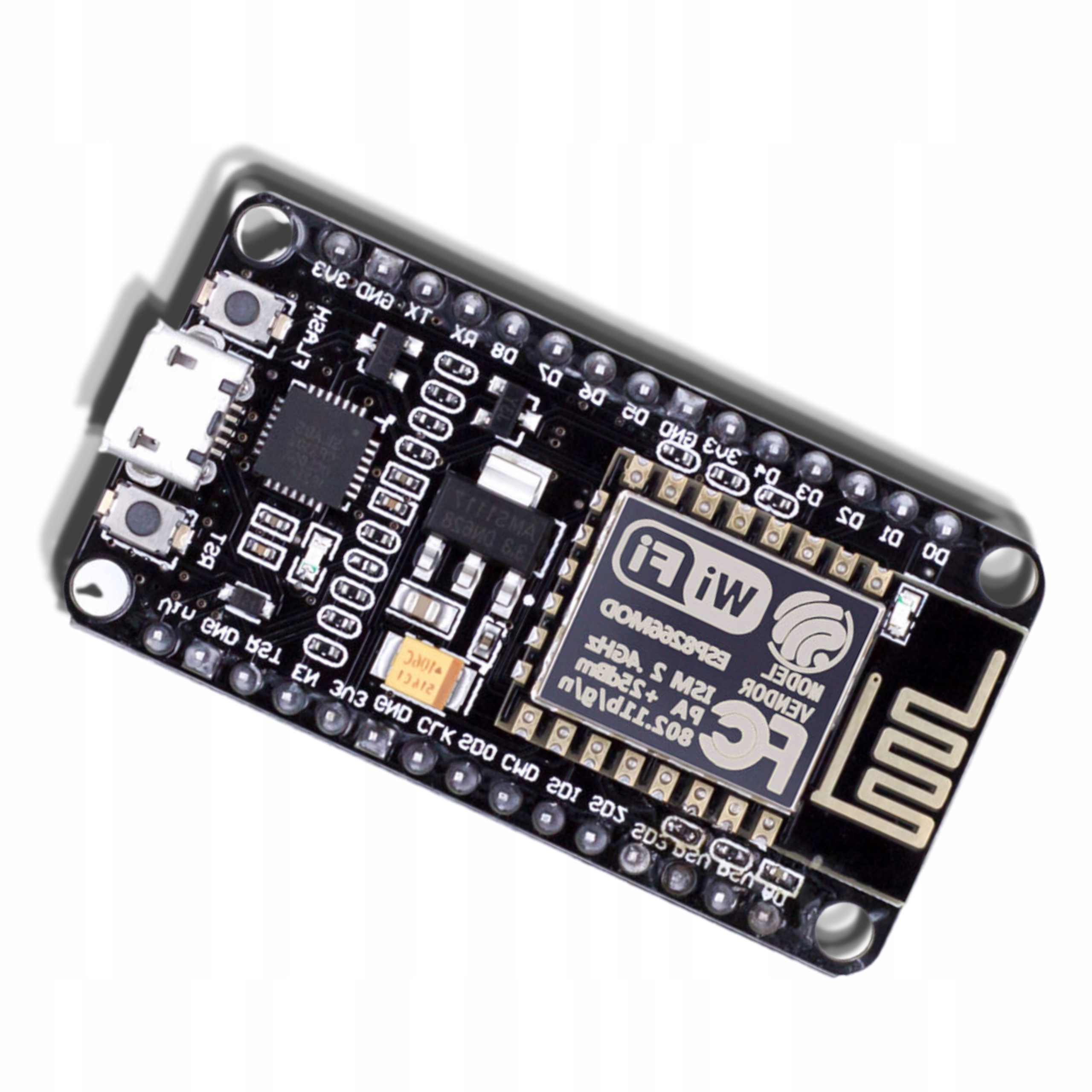 Moduł NodeMcu WiFi ESP8266 V2 CP2102 - Sklep, Opinie, Cena w Allegro Moduł NodeMcu WiFi ESP8266 V2 CP2102 - Sklep, Opinie, Cena w Allegro