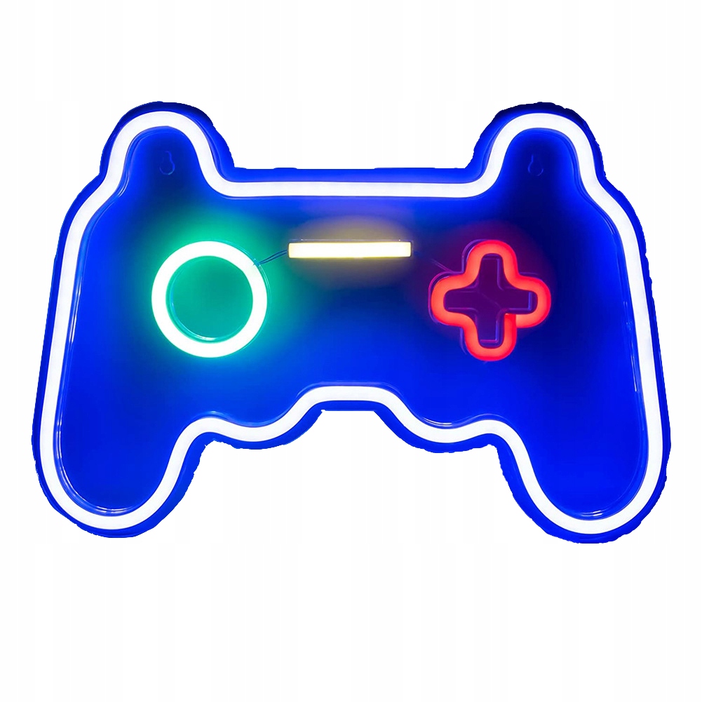 Duży Neon LED Premium USB, Pad, na ścianę, lampka (ZRH08) • Cena ...