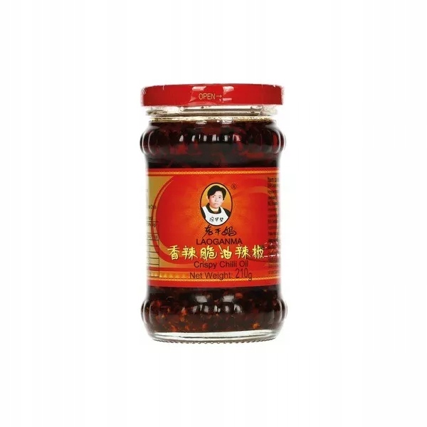 Chrupiące chili w oleju sojowym Laoganma 210 g (0757512323508) • Cena ...
