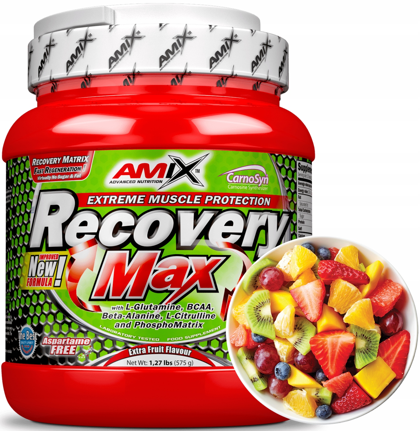 AMIX RECOVERY MAX 575G REGENERACJA PO TRENINGU - 8594159534032 ...