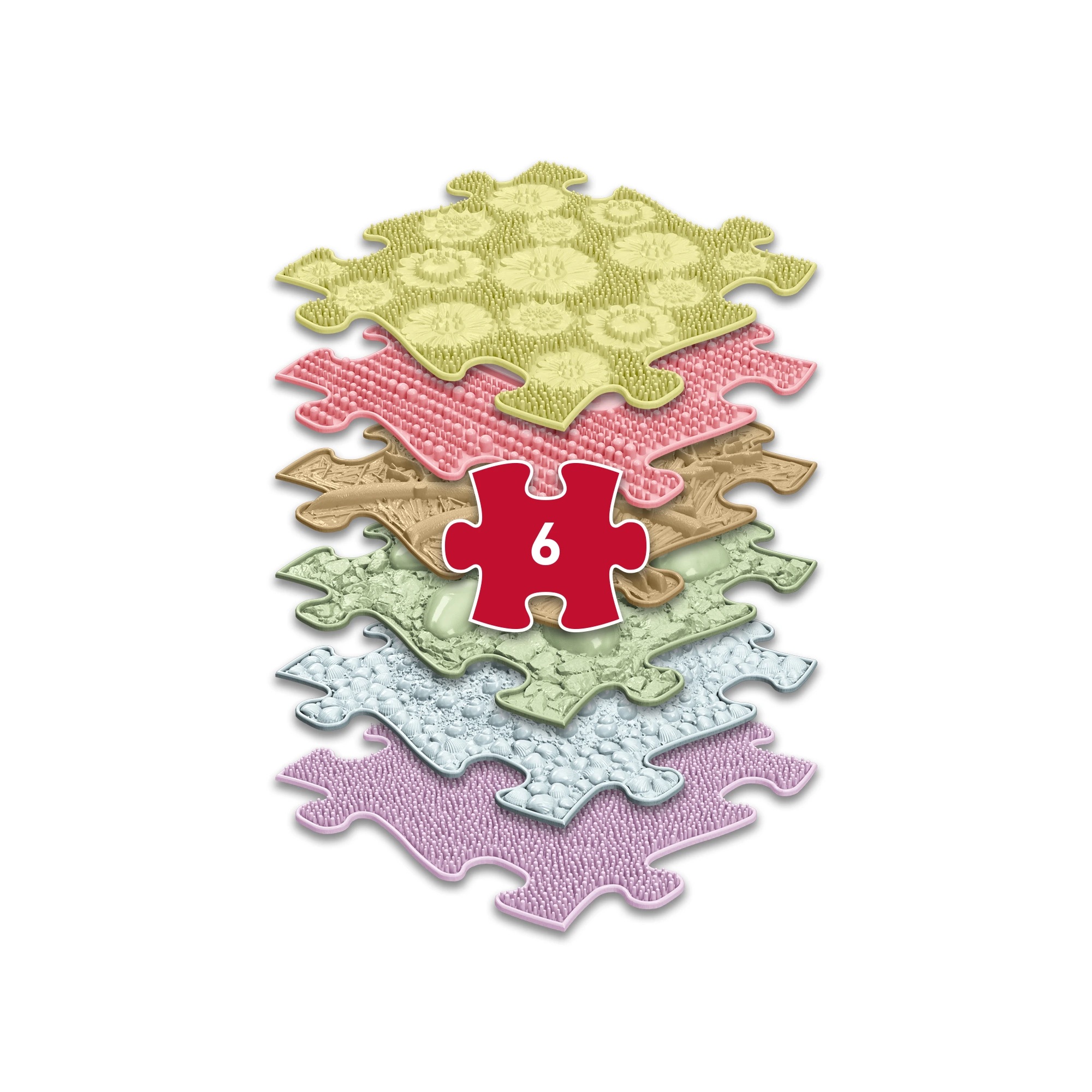 MUFFIK Zestaw mat sensorycznych - BABY SET PASTELOWY • Cena, Opinie ...