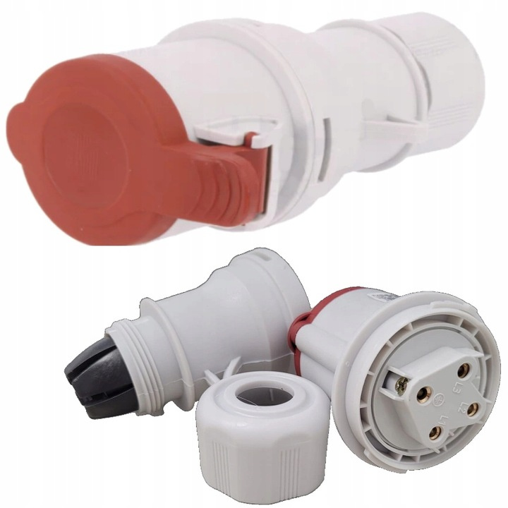 GNIAZDO SIŁOWE PRZENOŚNE SIŁA 400V 16A 4P IP44 (B.1039) • Cena, Opinie 9775166561 • Allegro.pl