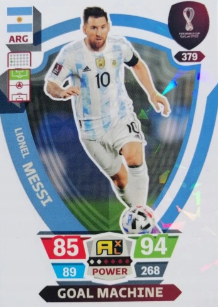 WORLD CUP QATAR 2022 GOAL MACHINE 379 MESSI - 12498562377 - Allegro