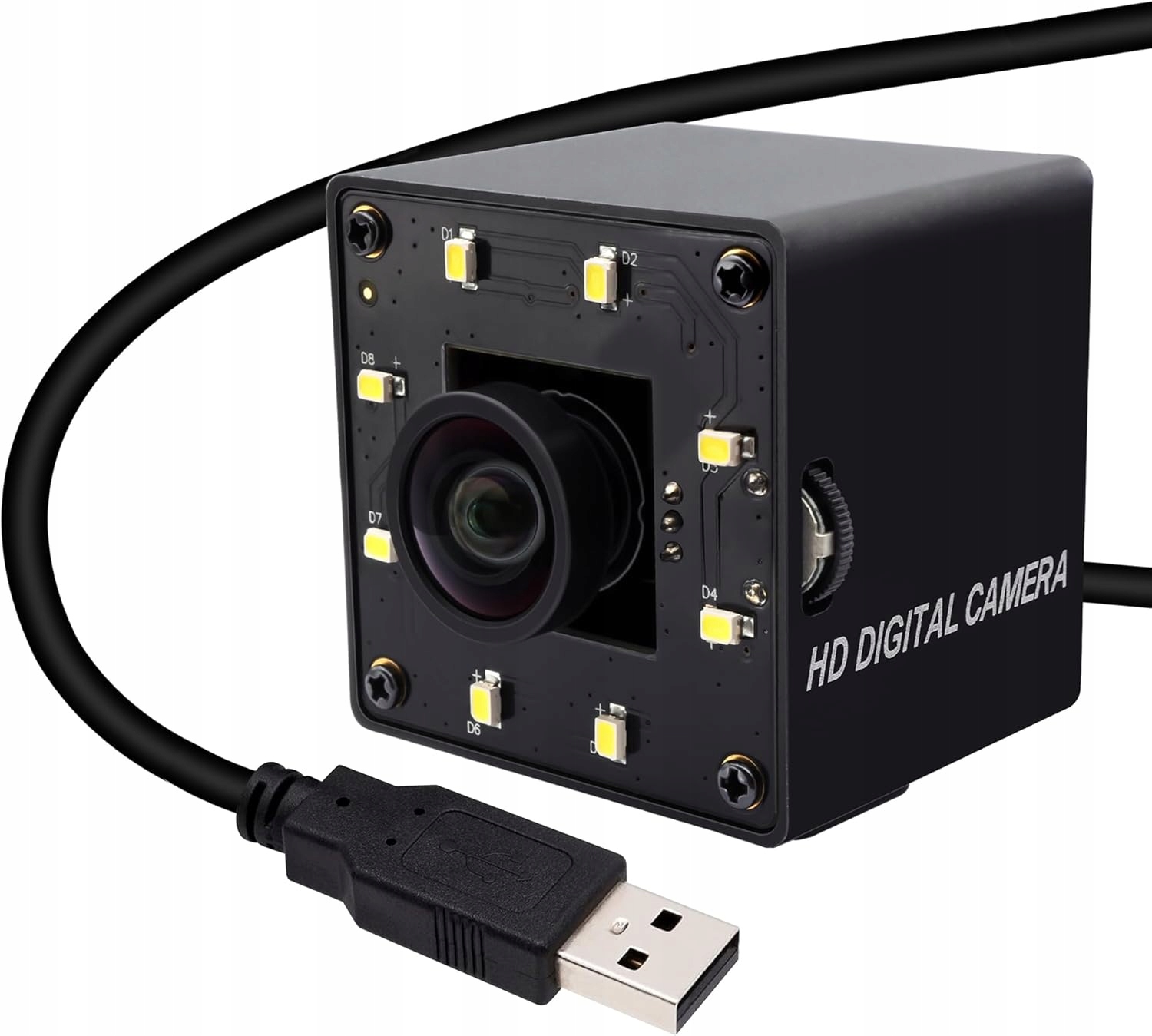 SVPRO USB 12MP kamera s osvětlením, 4K 30fps do počítače - Allegro
