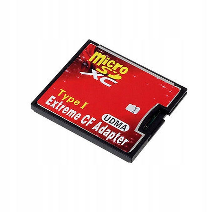 Adapter MicroSD do CF Type I TF MicroSDHC MicroSDXC Compact Flash ...