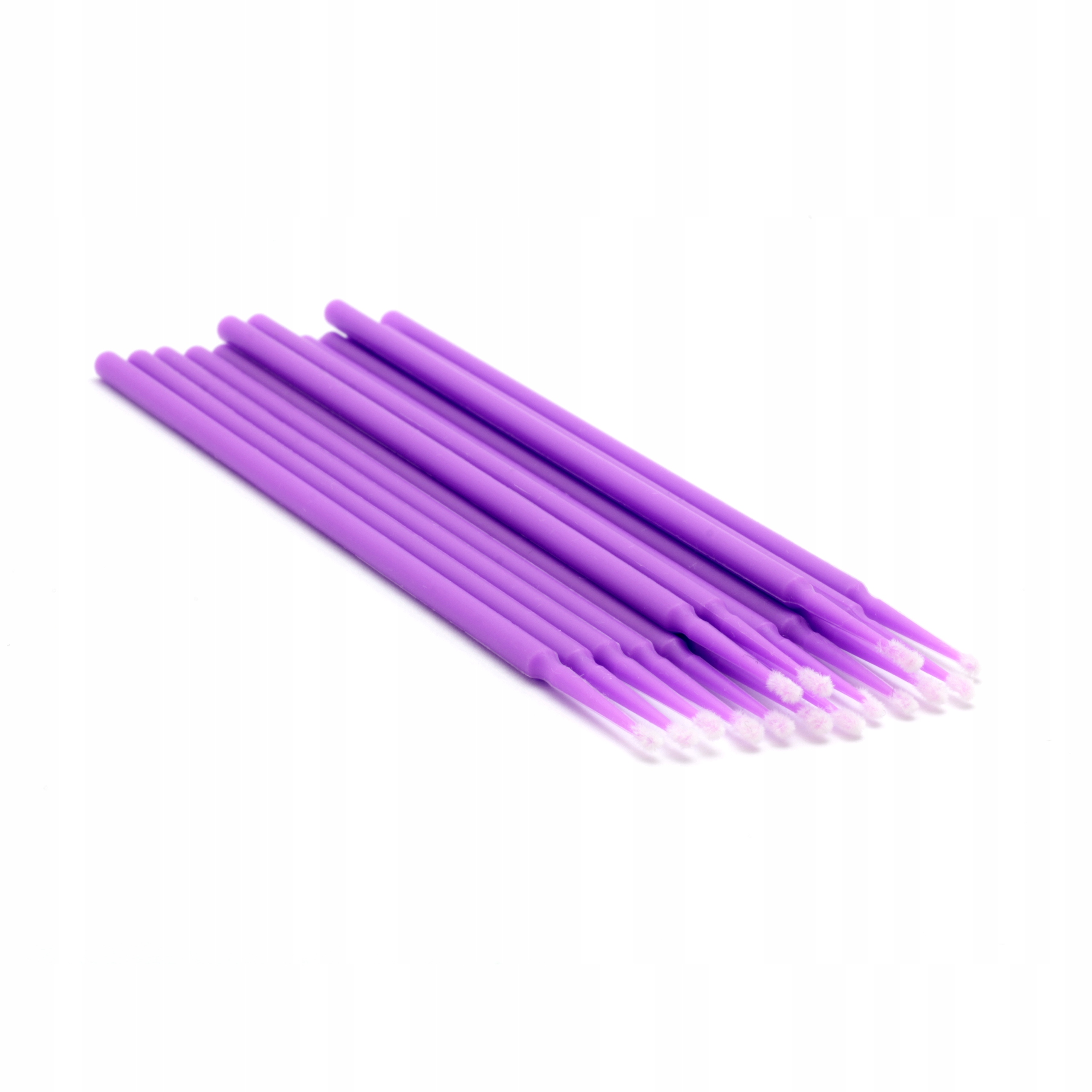 Aplikatory MICROBRUSH do rzęs 100 SZT S PURPLE • Cena, Opinie - Allegro