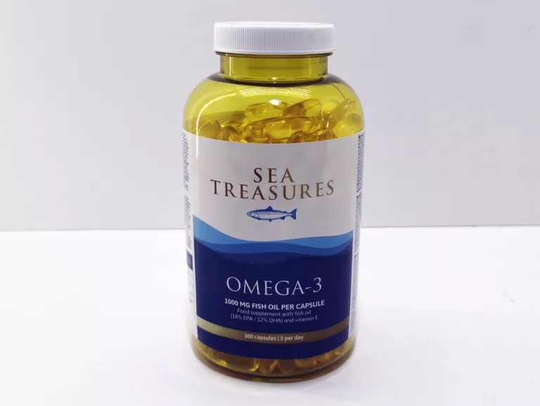 TRAN OMEGA 3 SEA TREASURES 300 KAPSUŁEK (8723300710852) • Cena, Opinie ...