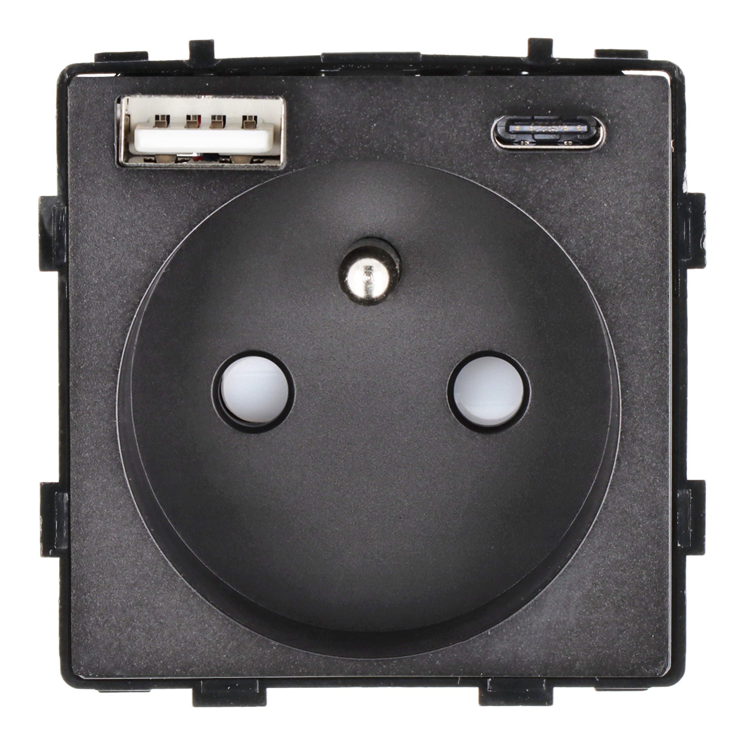 Gniazdo Elektryczne ścienne DC Smart Home czarny (5905730522264) • Cena, Opinie 14226650630 ...