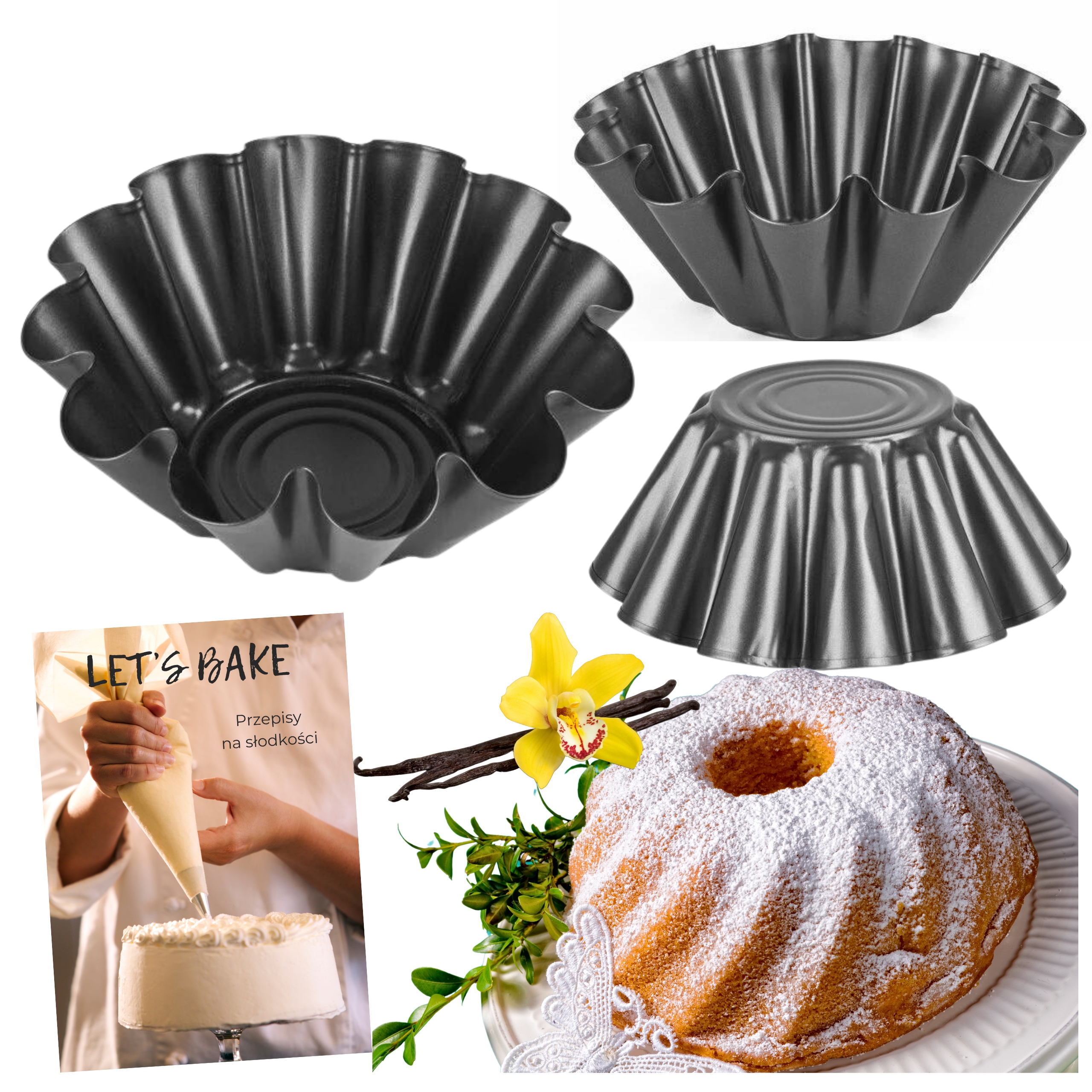 FORMA NA BABKE ZE STALI WĘGLOWEJ BLACHA PIECZENIA BABKI BABKA ...