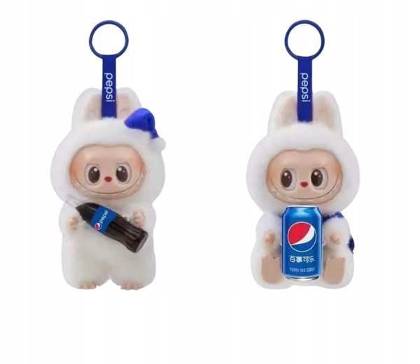LABUBU PEPSI THE MONSTER PŘÍVĚSEK NA KLÍČE FIGURKA PLYŠOVÉ PŘEKVAPENÍ NOVÁ FUNKČNÍ za 241.00CZK ...