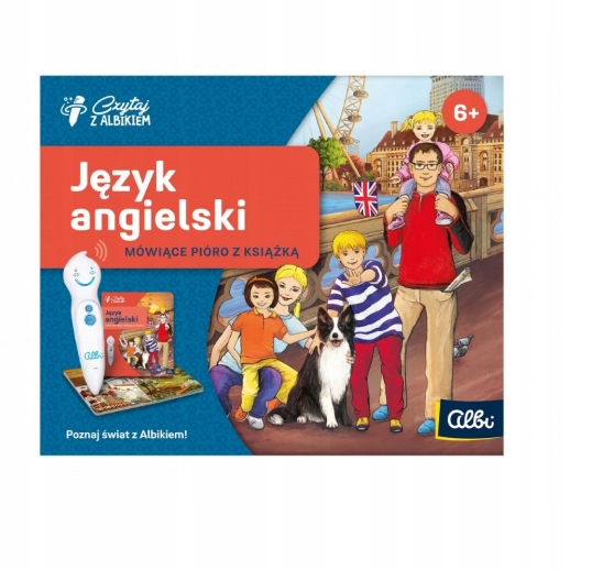 Zestaw Czytaj Z Albikiem mówiące pióro z książką Język Angielski ... Zestaw Czytaj Z Albikiem mówiące pióro z książką Język Angielski ...