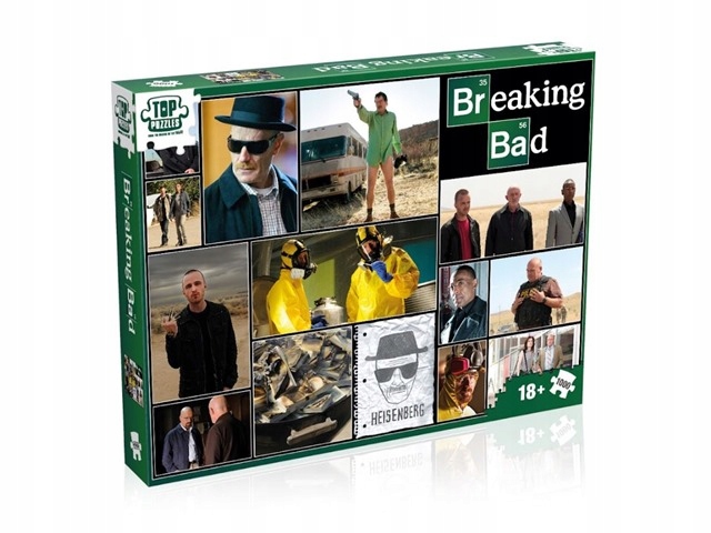 Breaking Bad Puzzle - Niska cena na Allegro