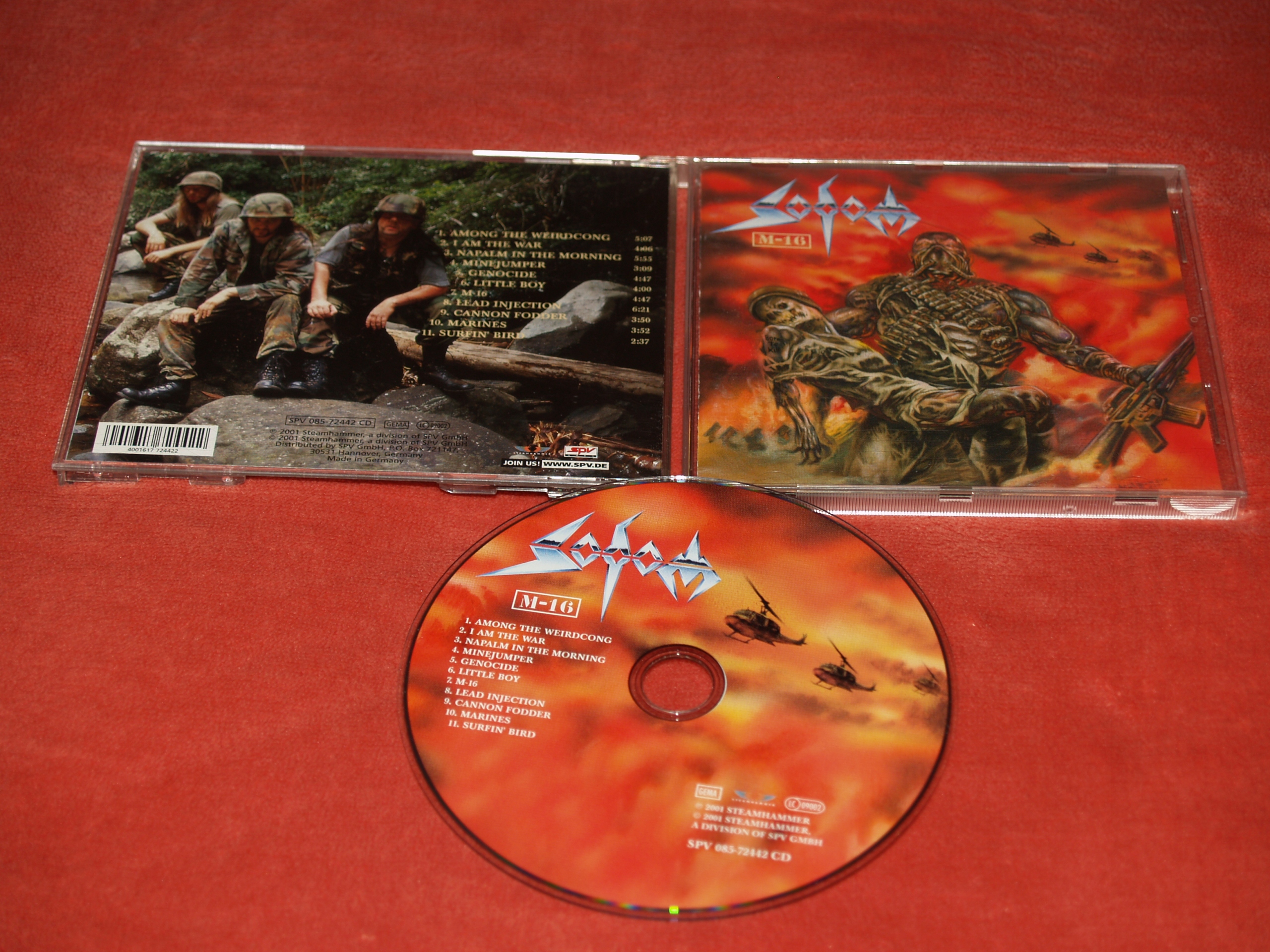 SODOM M-16 CD • Cena, Opinie - Allegro