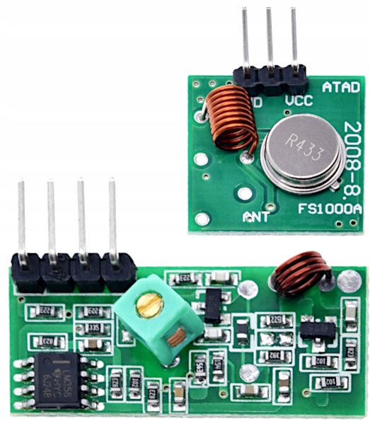 Moduł radiowy RF 433MHz ISM Arduino STM32 - Sklep, Opinie, Cena w Allegro
