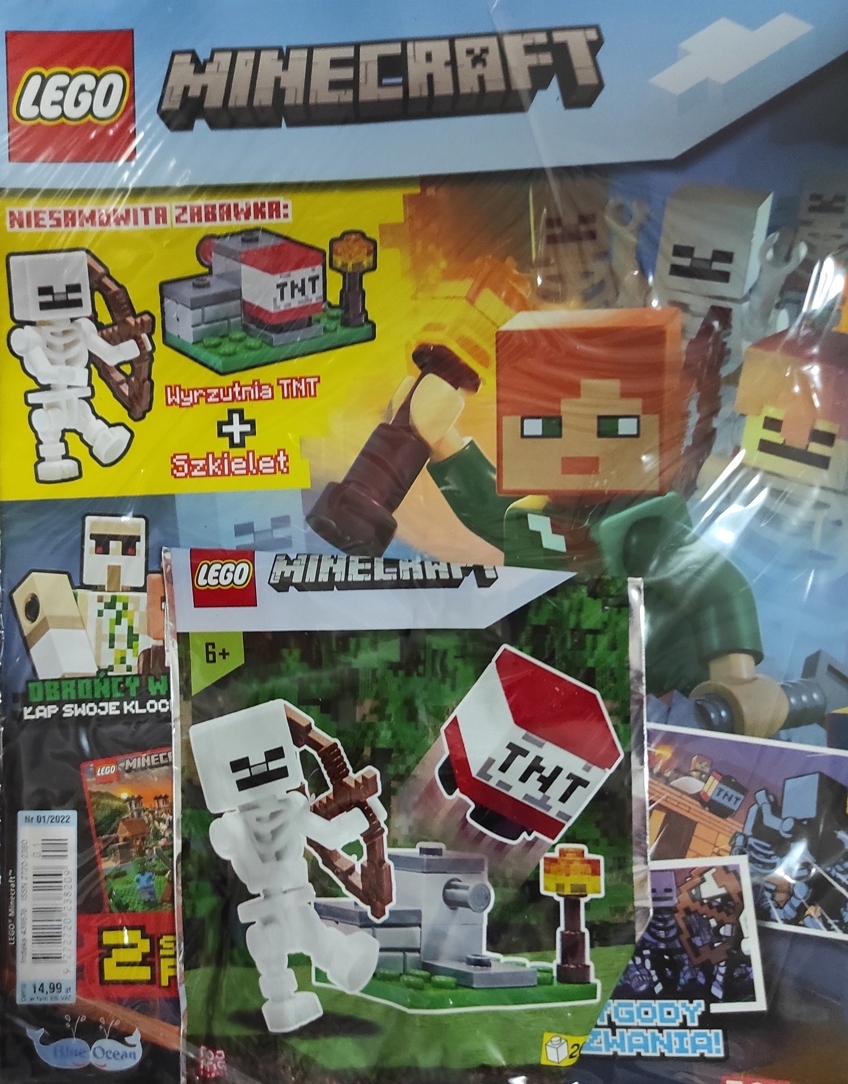 LEGO MINECRAFT 1 / 2022 (15682531005) | Czasopismo Allegro