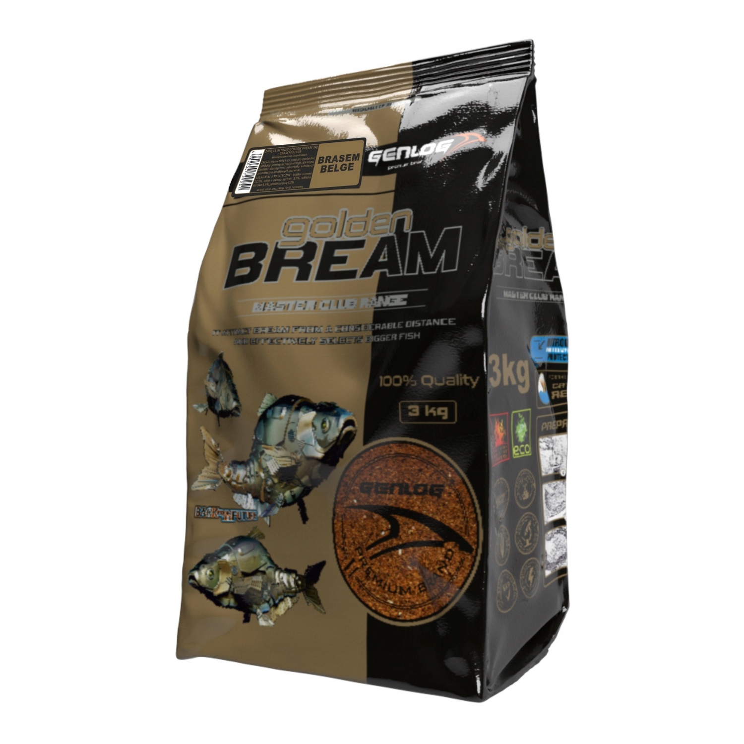 Etetőanyag Genlog Golden Bream 3 kg - Brasem Belge, (5902004729251 ...