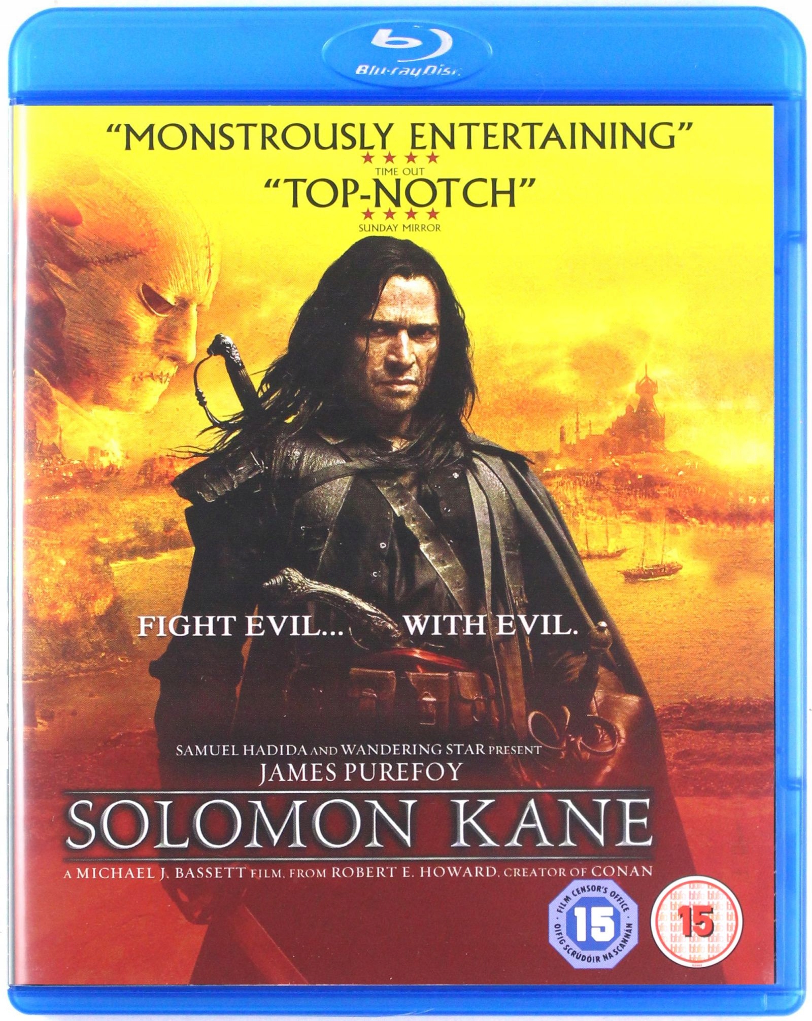 Solomon Kane (Solomon Kane: Pogromca zła) płyta Blu-ray • Cena, Opinie - Allegro