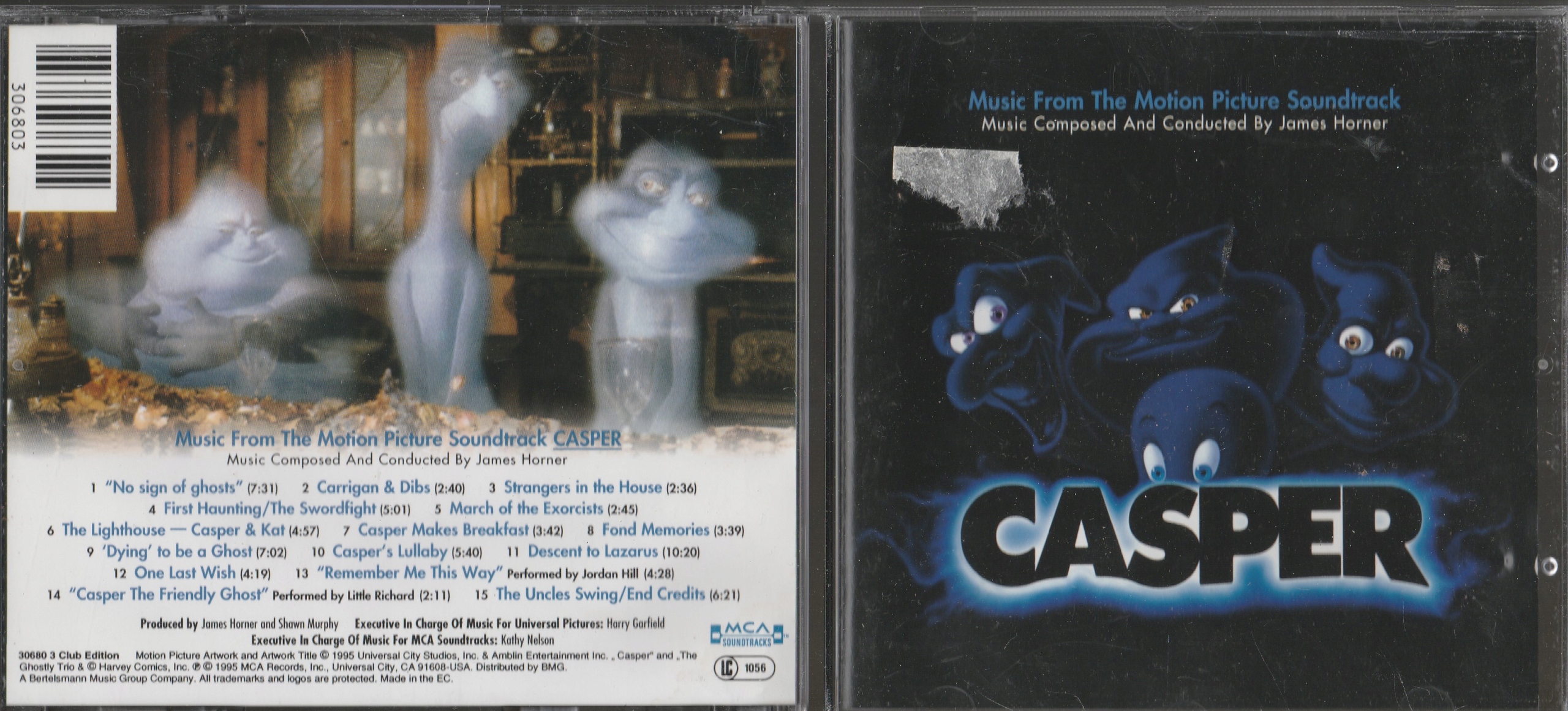 CASPER - MUSIC FROM THE MOTION PICTURE SOUNDTRACK CD - porównaj ceny - Allegro.pl