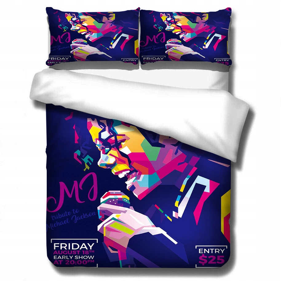 Sada povlečení Michael Jackson 3D povlečení z nadru za 1124 Kč - Allegro